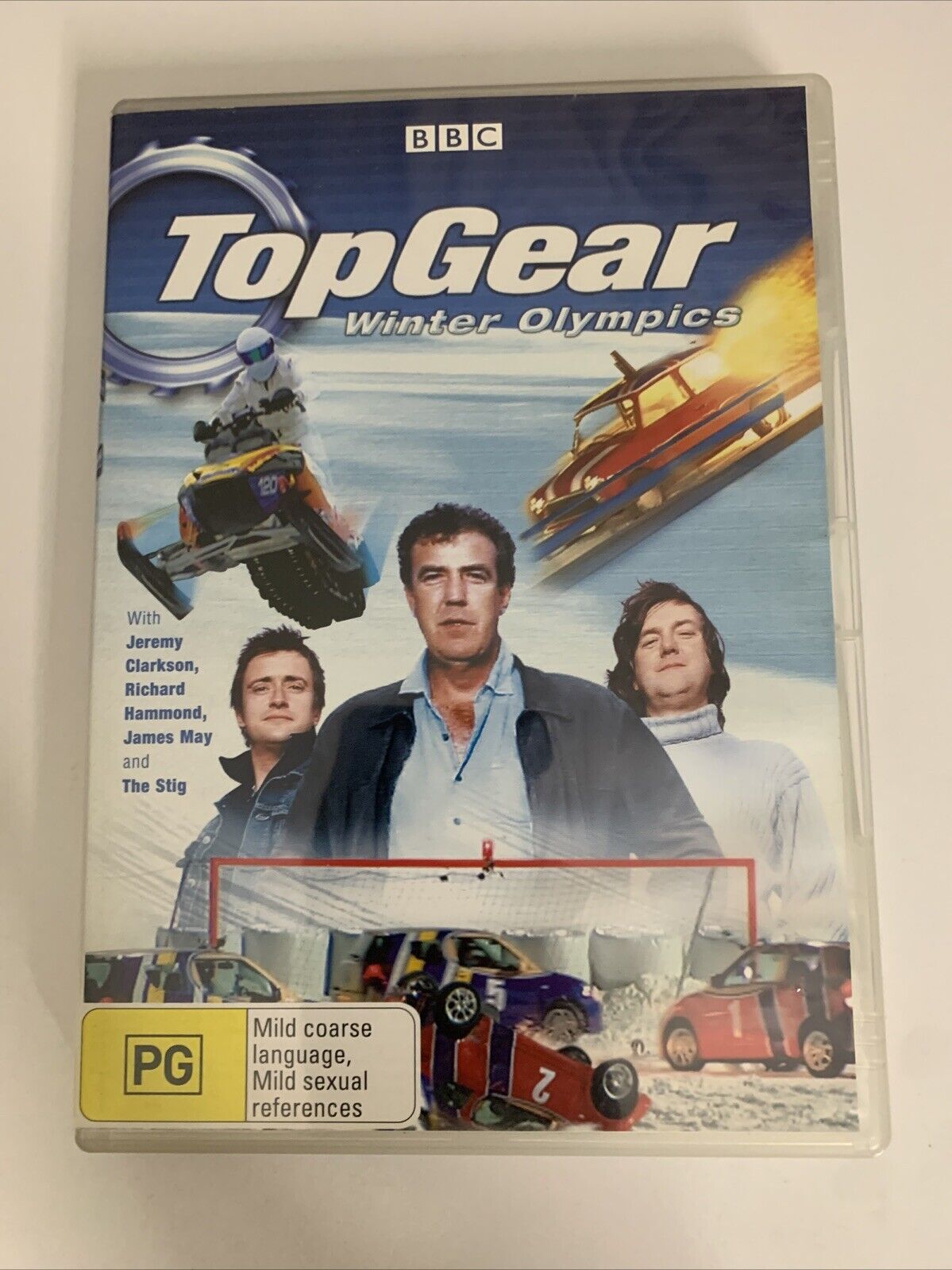 Top Gear: Winter Olympics (DVD, 2006) Jeremy Clarkson, The Stig BBC Re ...