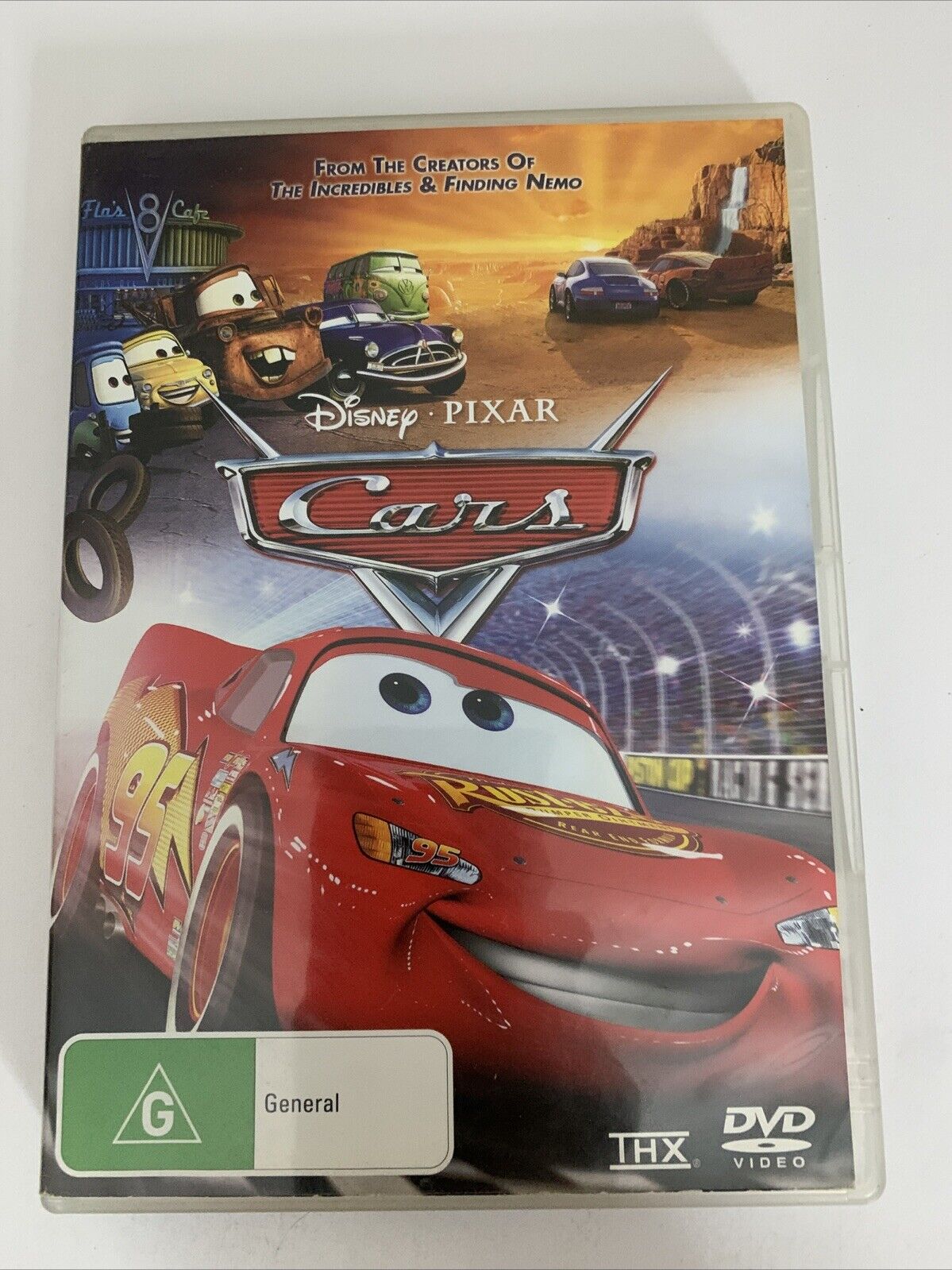 Cars (DVD, 2006) Disney Pixar Region 4 – Retro Unit