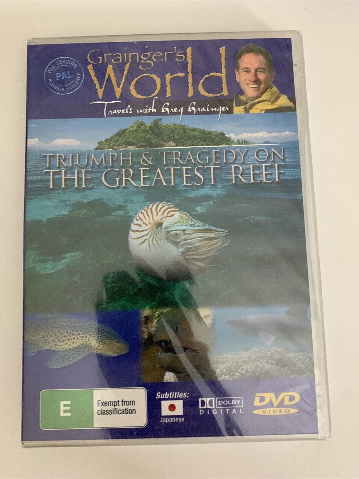 Graingers World Triumph & Tragedy On The Greatest Reef (DVD) All Regio ...