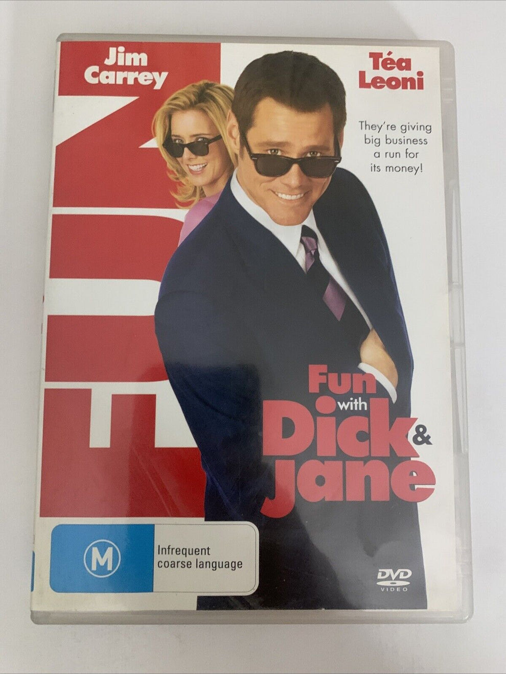 Fun With Dick And Jane (DVD, 2005) Jim Carrey, Tea Leoni Region 4 ...
