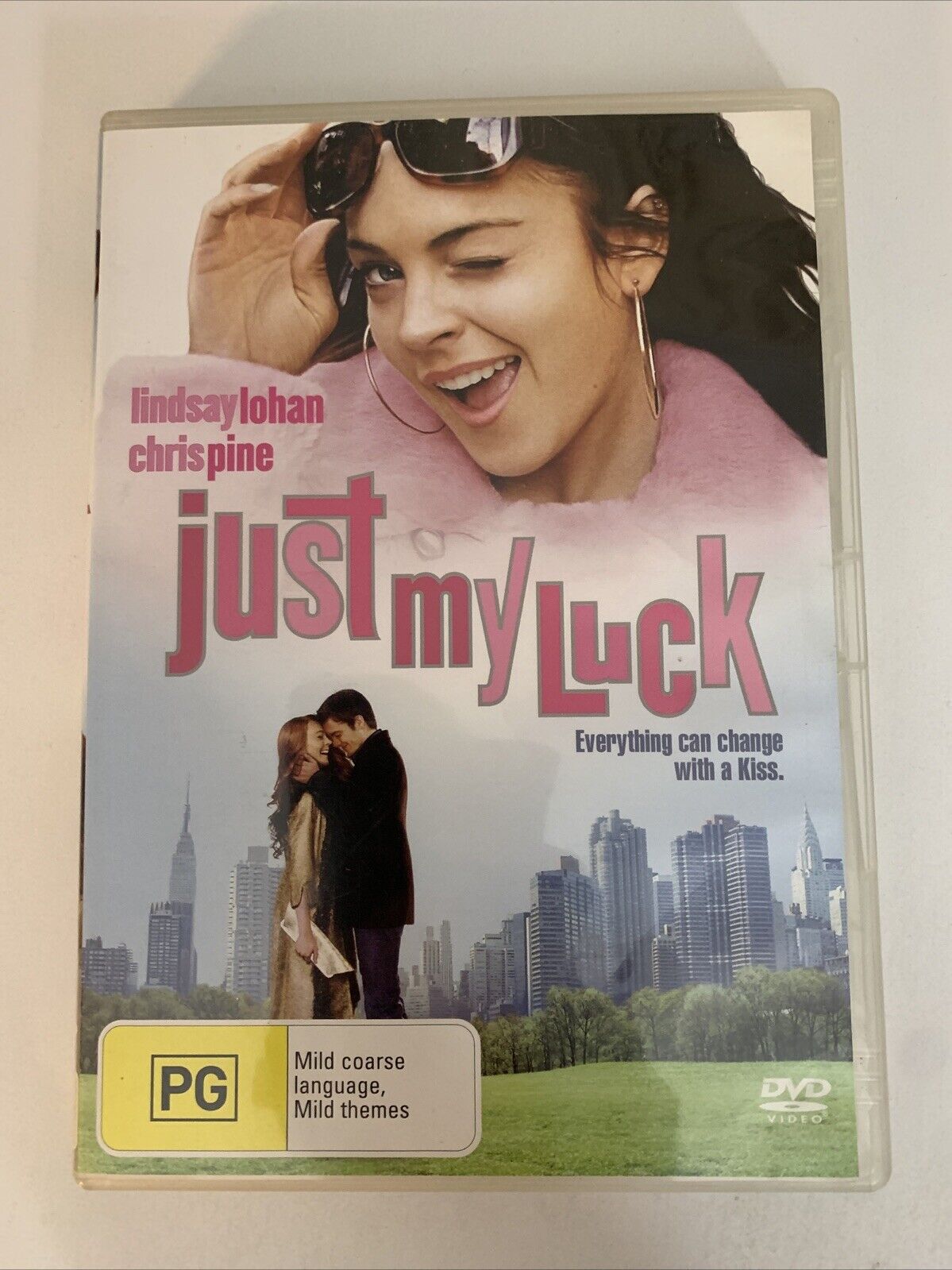 Just My Luck (DVD, 2006) Chris Pine, Faizon Love, Lindsay Lohan Region ...