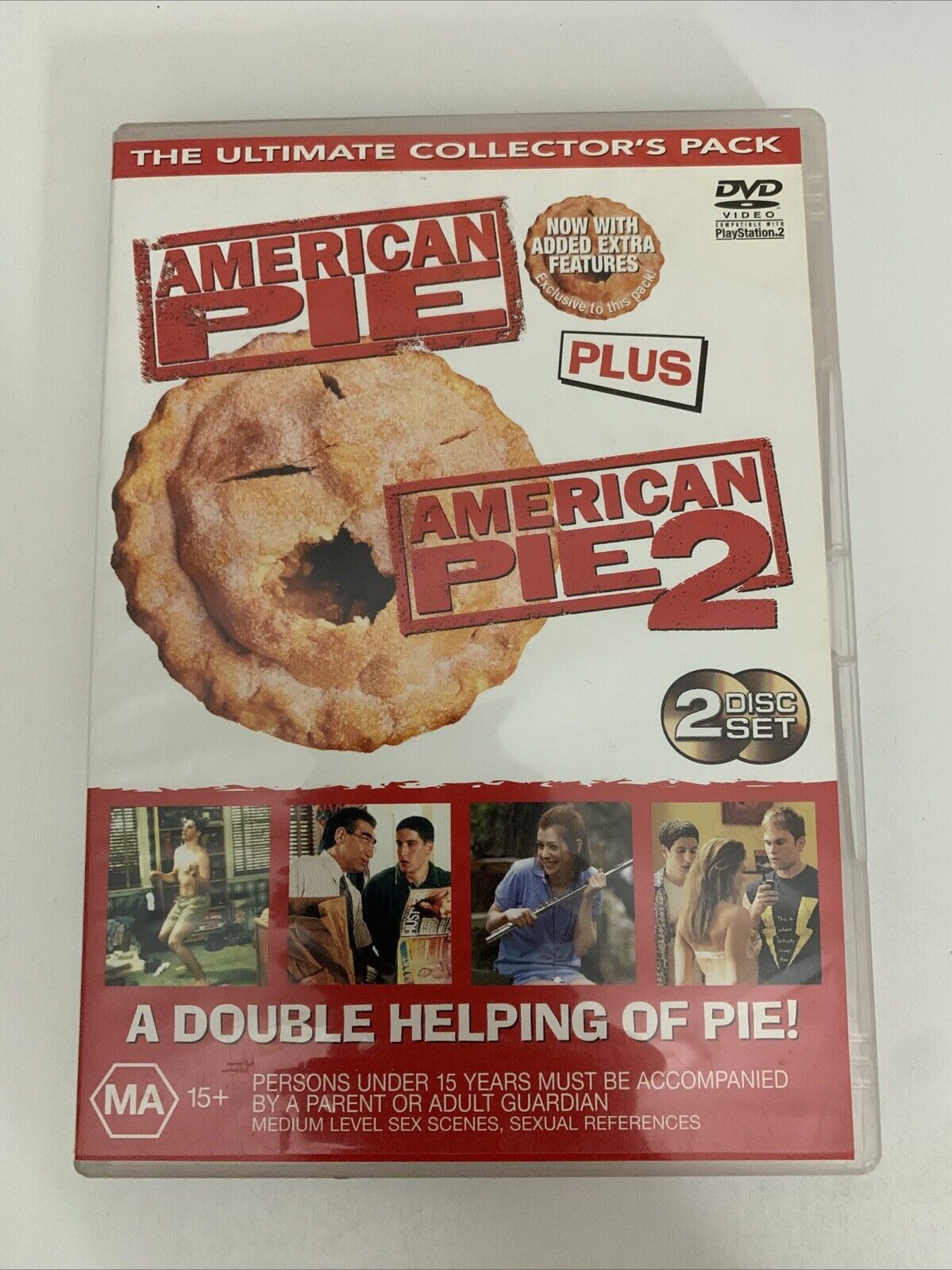 American Pie 1 and 2 Ultimate Collectors Pack (DVD, 2002) Region 4 ...