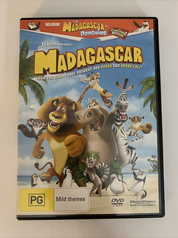 Madagascar (DVD, 2005) Animated Film Region 4 – Retro Unit