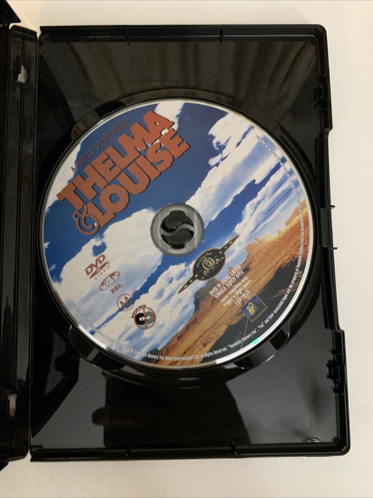 Thelma And Louise (DVD, 1991) Susan Sarandon, Geena Davis Region 4 ...
