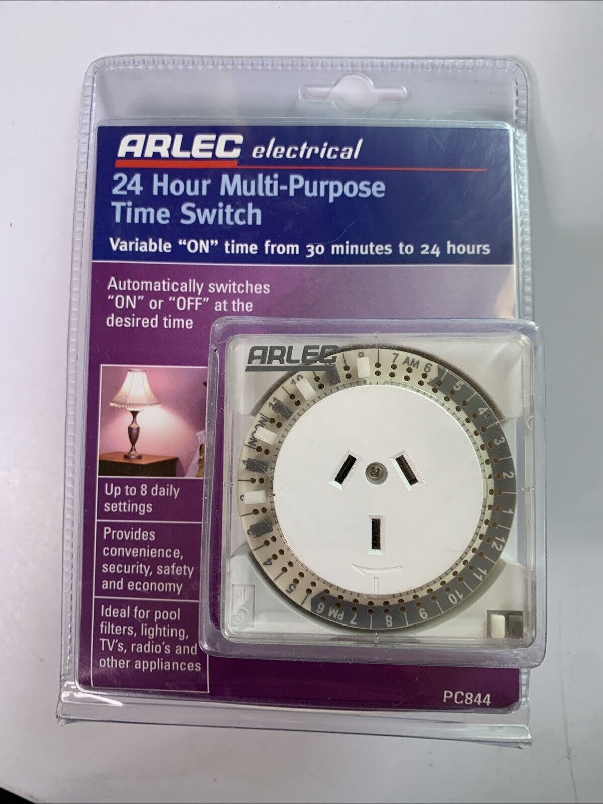 ARLEC Electrical 24 Hour Multipurpose Time Switch Timer NEW – Retro Unit