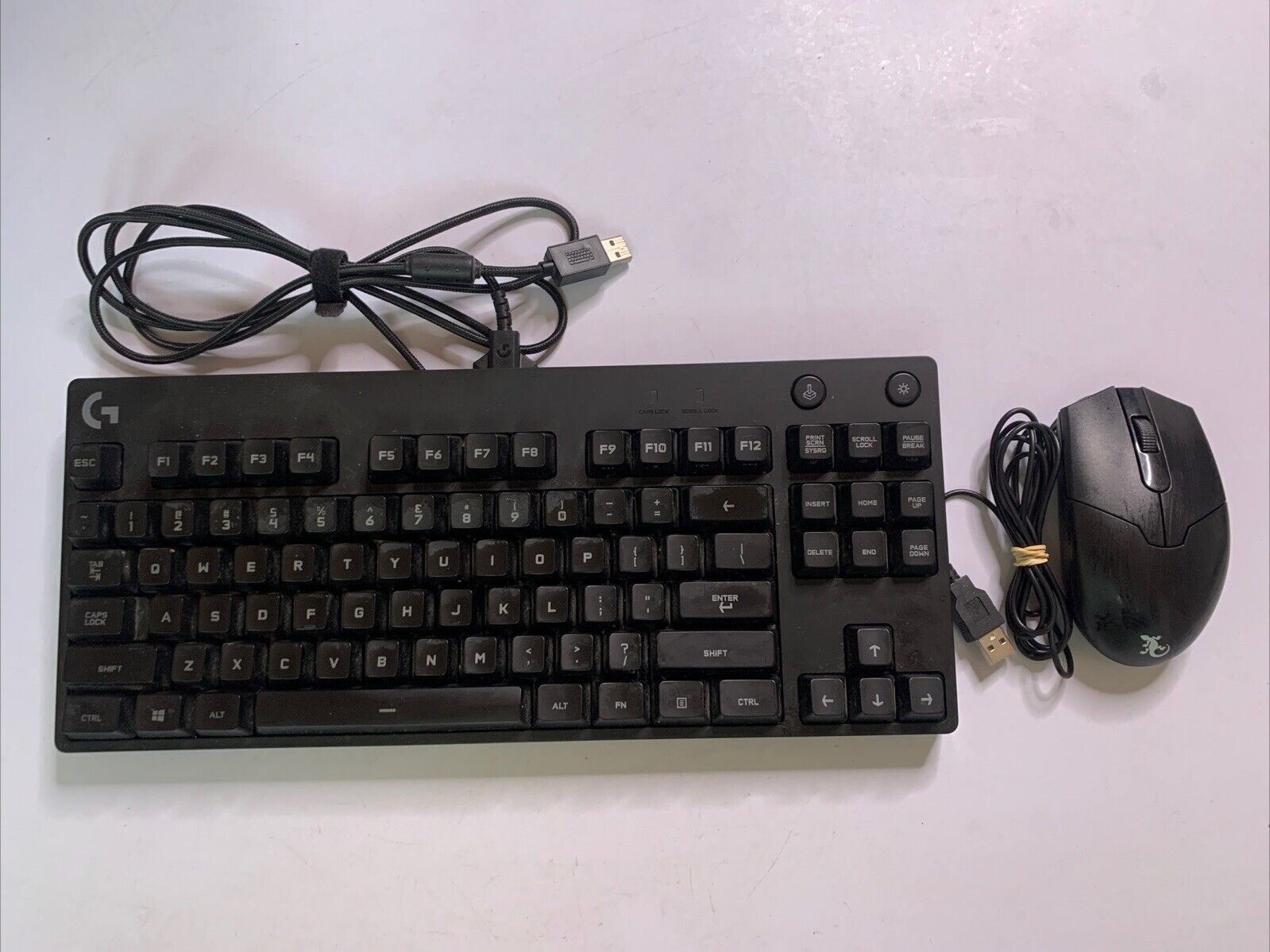 Logitech G PRO Mechanical Gaming Keyboard Y-U0031 + Mouse USB Wired ...