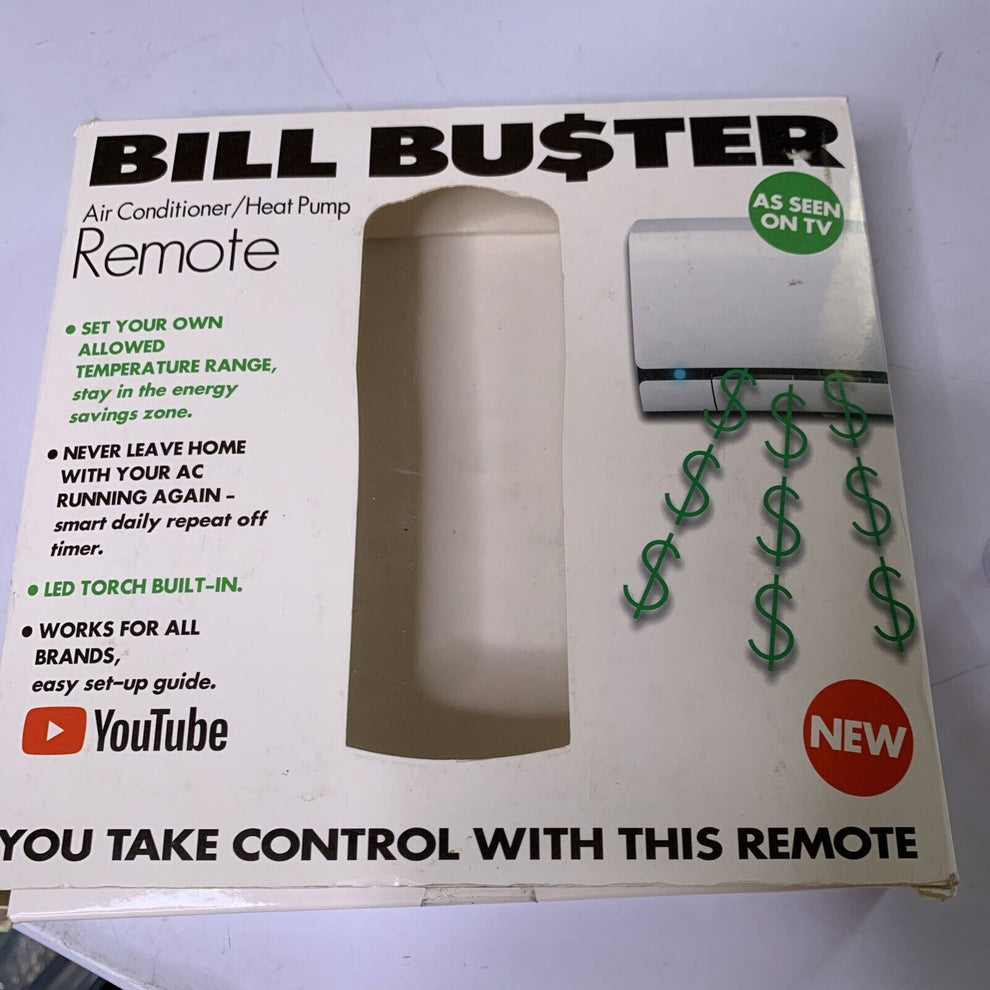 Bill Buster Universal Air Conditioner Remote Control – Retro Unit
