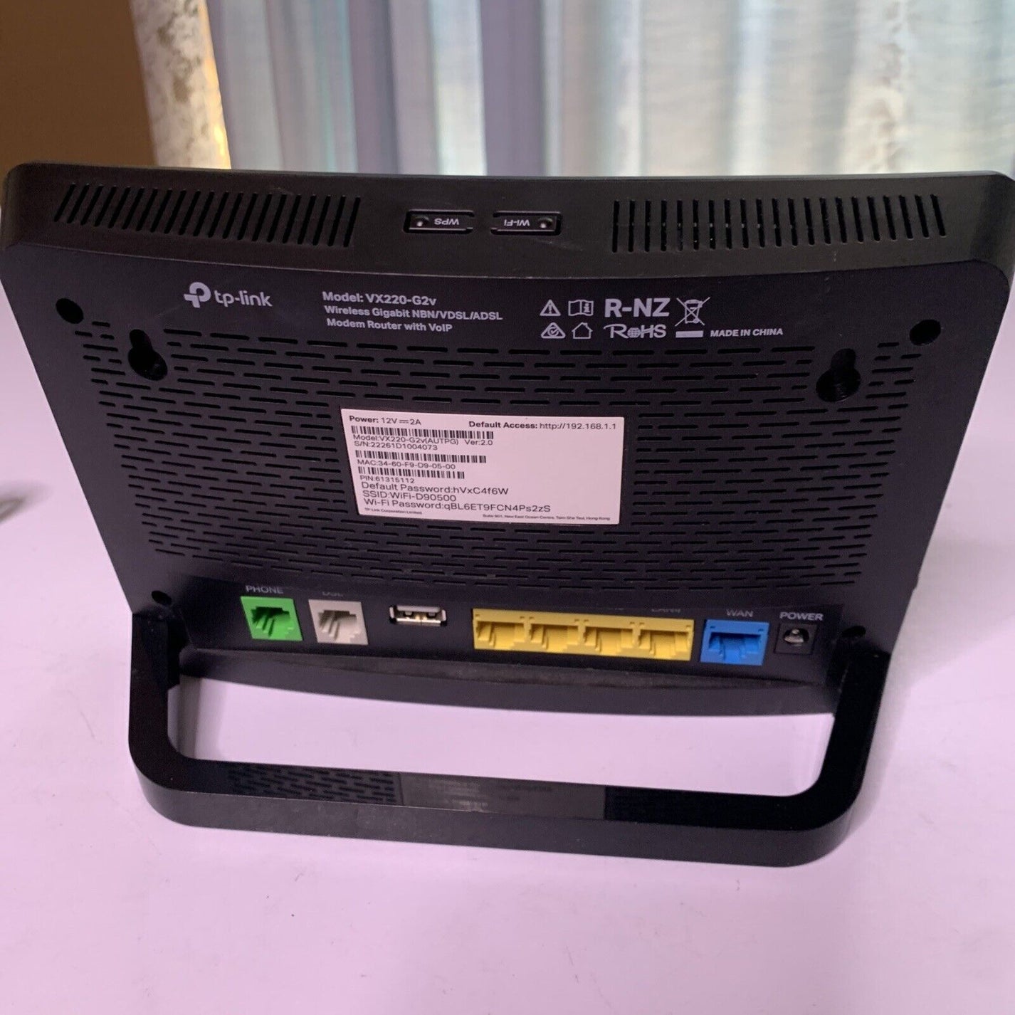 TP-Link VX220-G2v Gigabit Modem WiFi Wireless Router with VoIP – Retro Unit