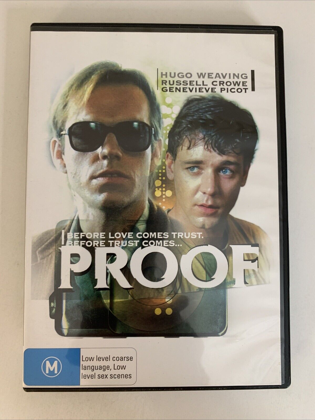 Proof (DVD, 1991) Russell Crowe, Hugo Weaving Australian Film Region 4 ...