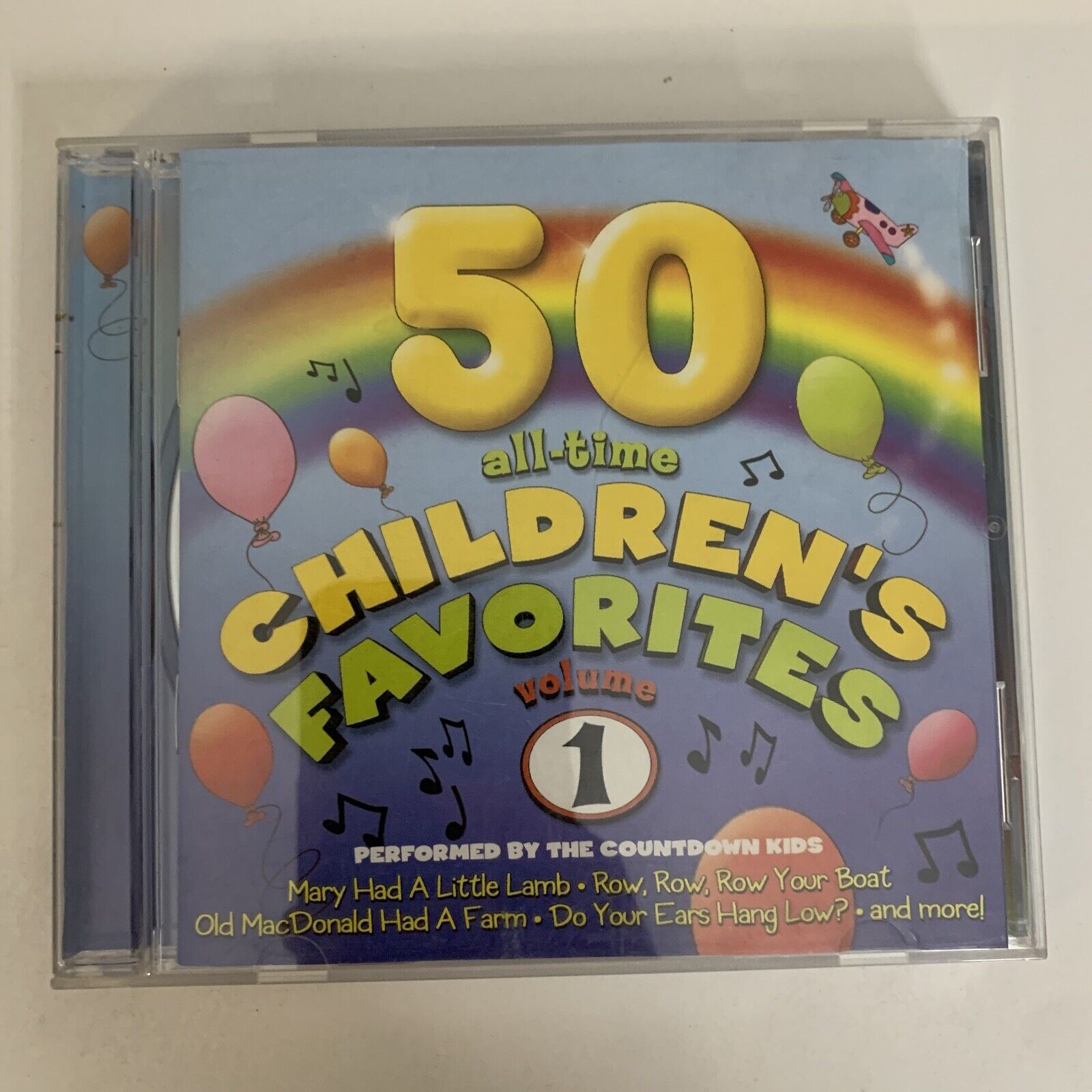 50 All-Time Children's Favorites Volume 1 by The Countdown Kids (CD, 2 ...