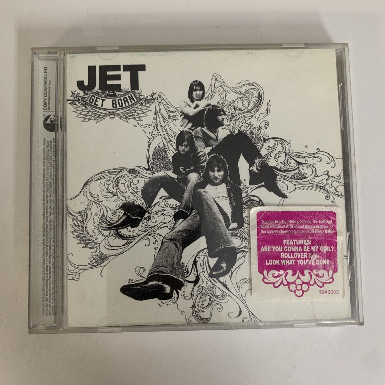 Jet by Get Born (CD, 2003) Album Capitol Records – Retro Unit