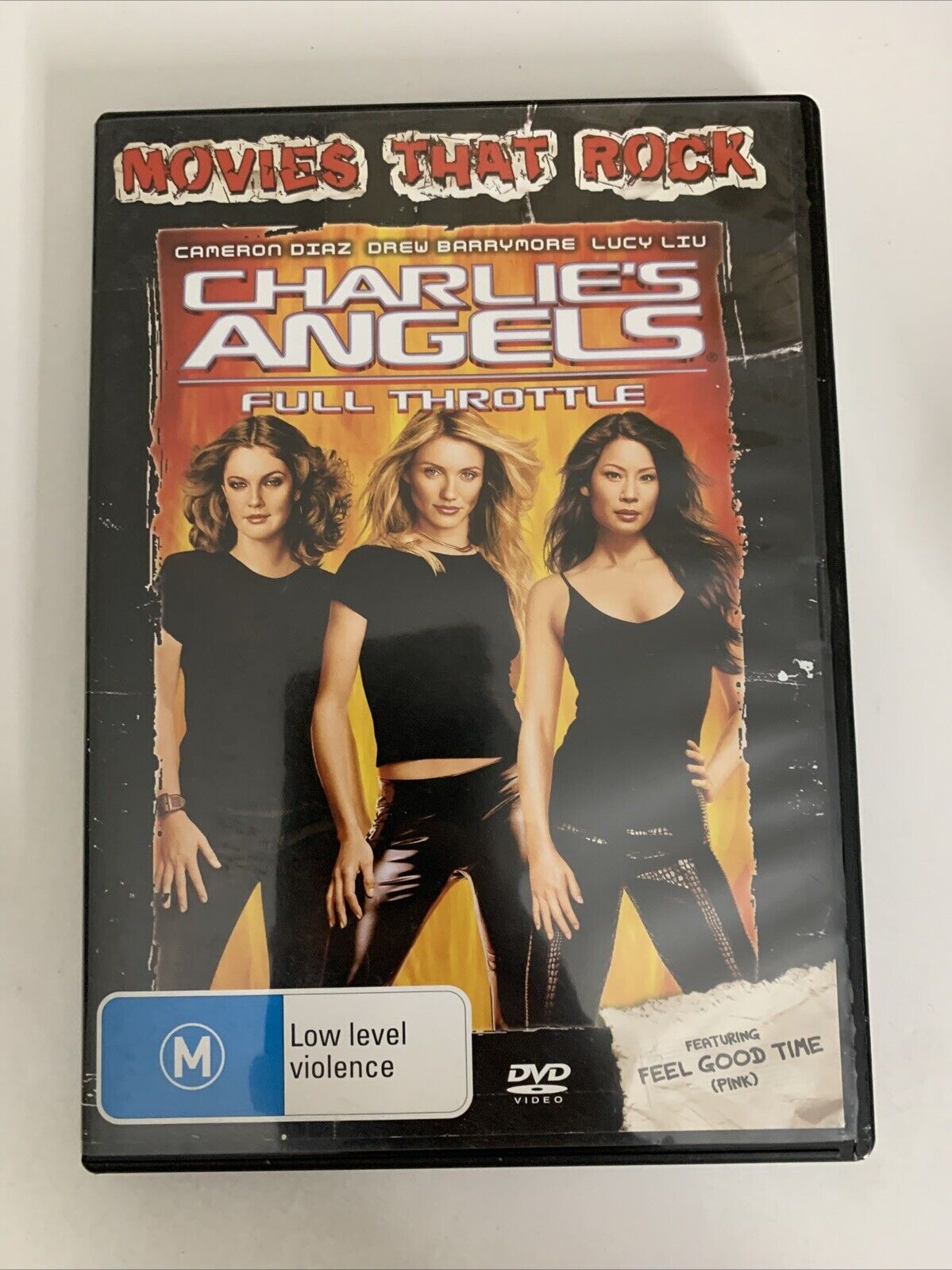 Charlie's Angels Full Throttle (DVD, 2003) Region 4 – Retro Unit