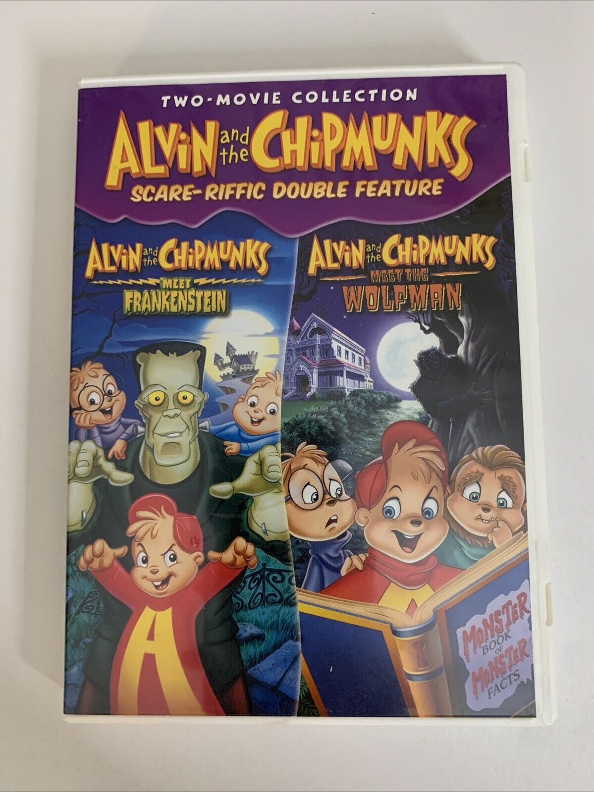 Alvin and the Chipmunks Meet Frankenstein / Meet Wolfman (DVD, 2001) R ...