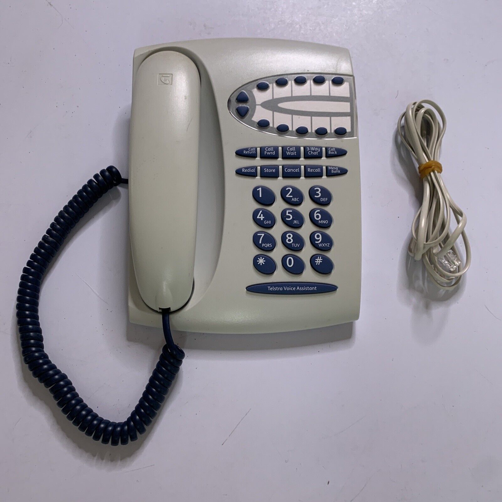 Telstra Landline Corded Telephone T1000S NBN Compatible Tested Working ...