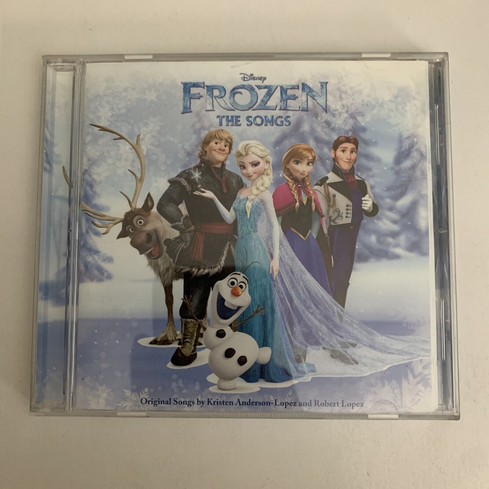 Disney Frozen The Songs by Original Film Soundtrack (CD, 2014) Album ...