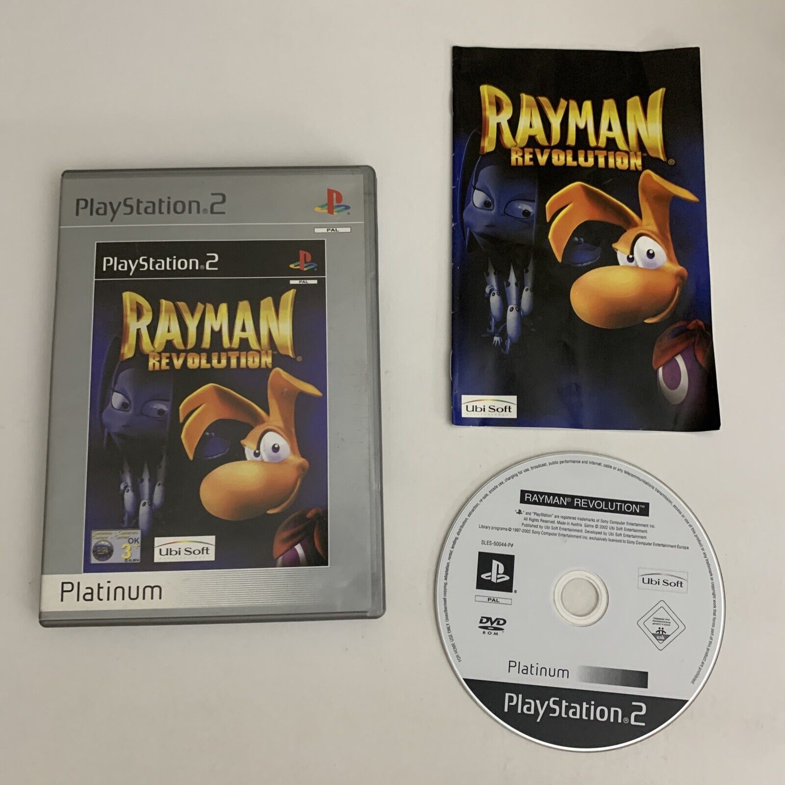 Rayman Revolution PS2 Sony PlayStation 2 PAL Platformer 2002 Game Comp ...