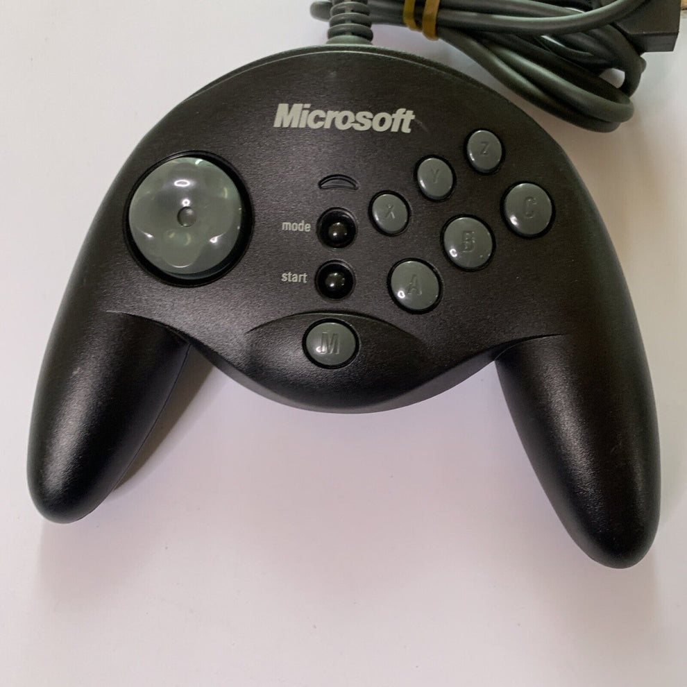 Genuine Microsoft Sidewinder Gamepad PC Gameport Retro Controller ...