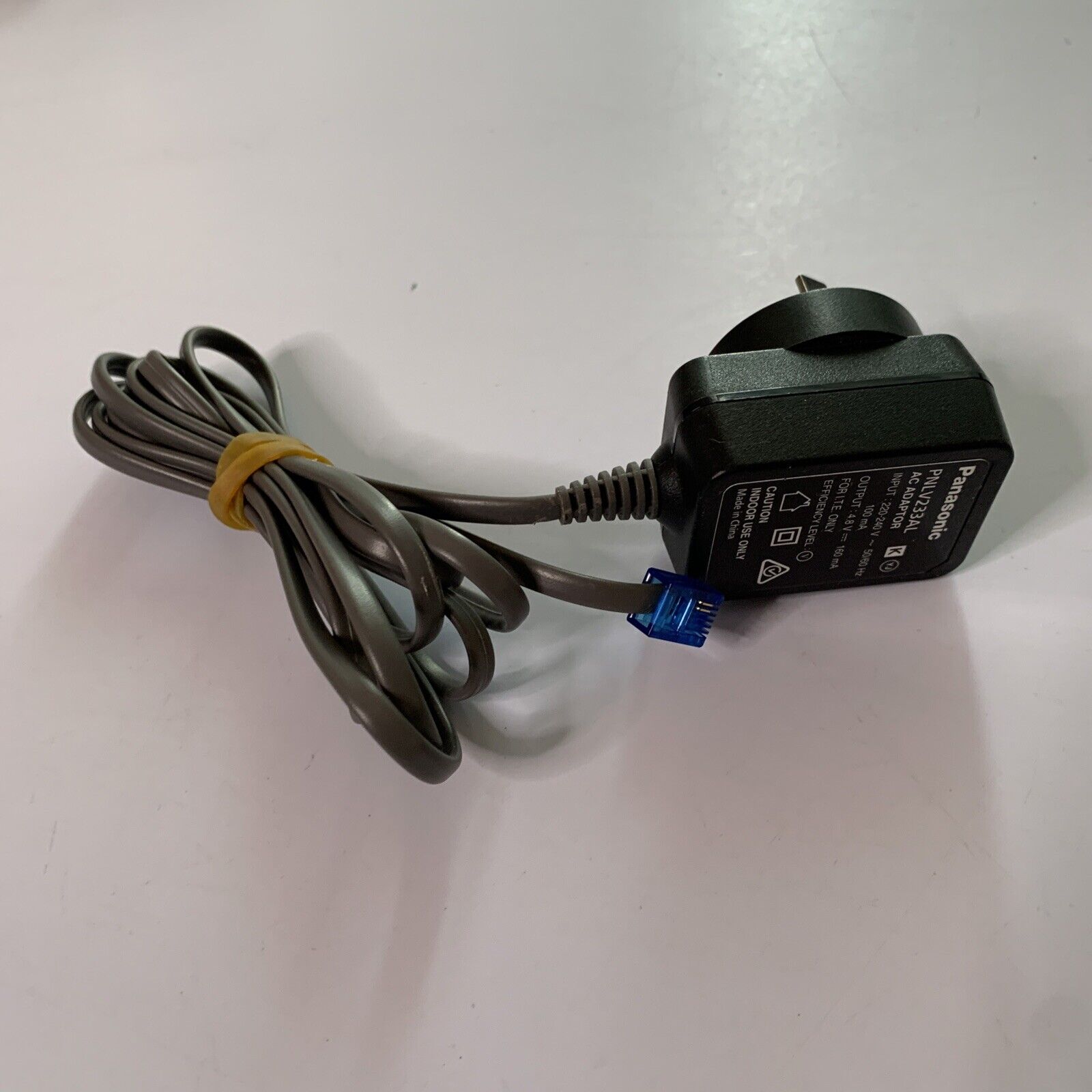 Genuine Panasonic PNLV233AL AC Adaptor 4.8V 100mA for Handset Charging ...
