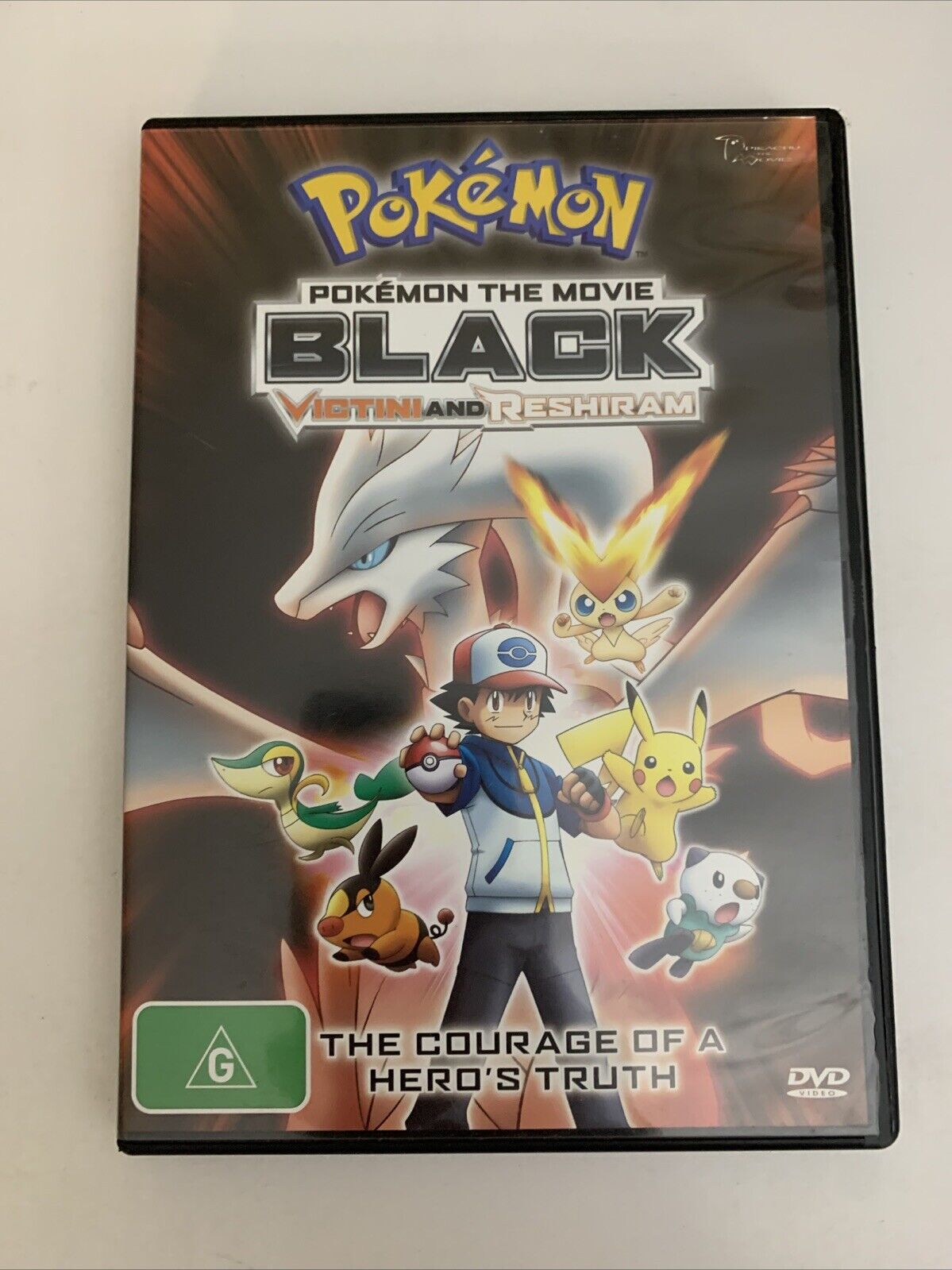 Pokemon The Movie Black Victini and Reshiram (DVD, 2011) Anime Region ...