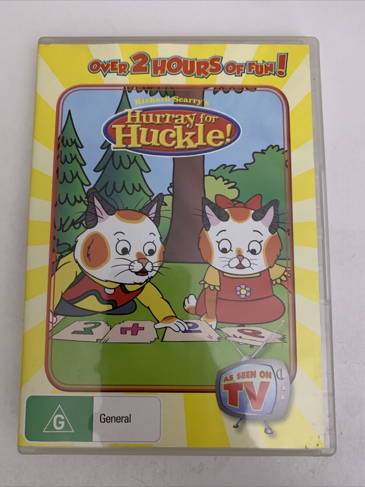 Hurray For Huckle : Over 2 Hours of Fun! (DVD) Animation Region 4 ...