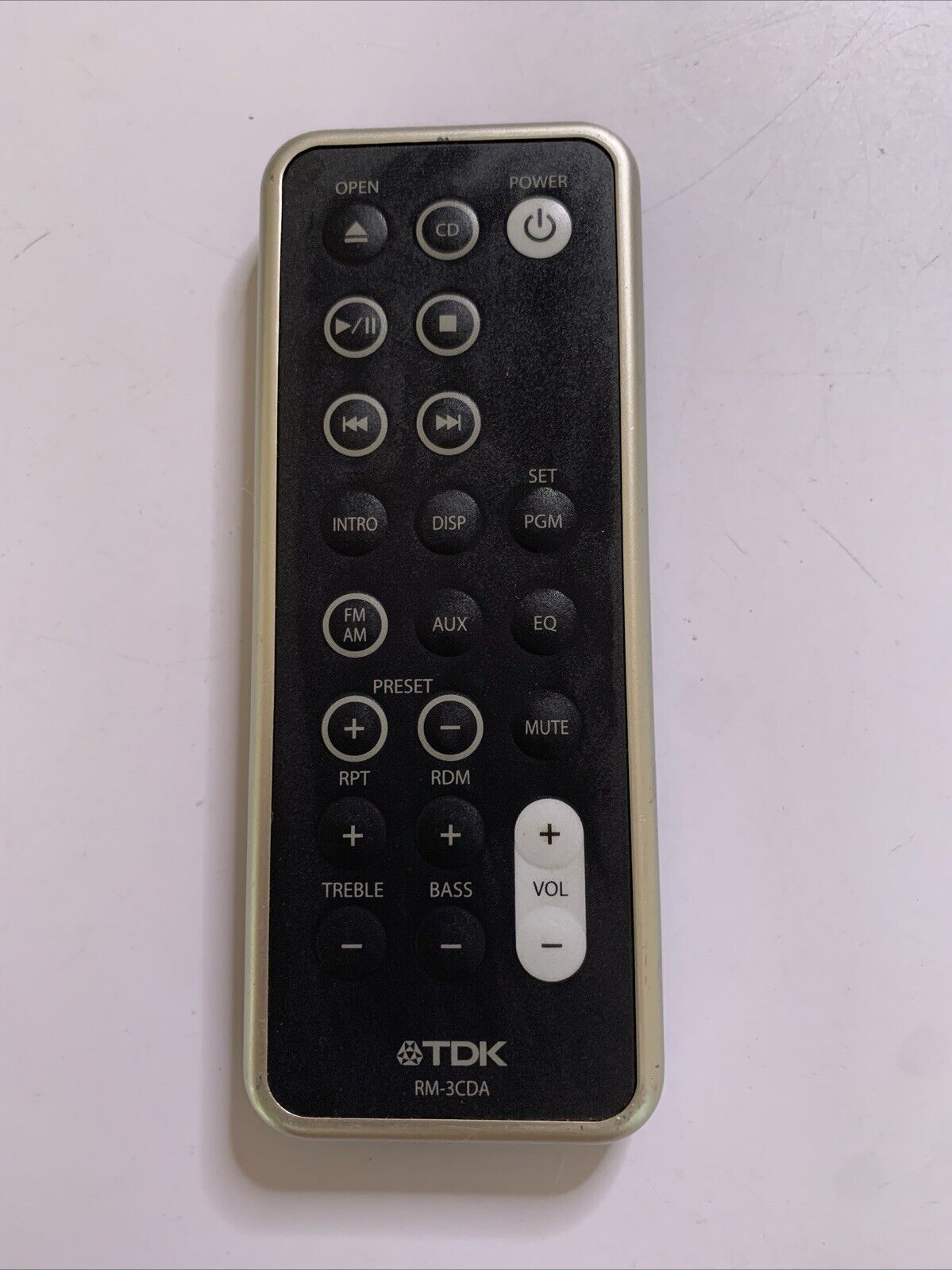 Genuine TDK RM-3CDA Remote Control For TDK CD Player Stereo – Retro Unit