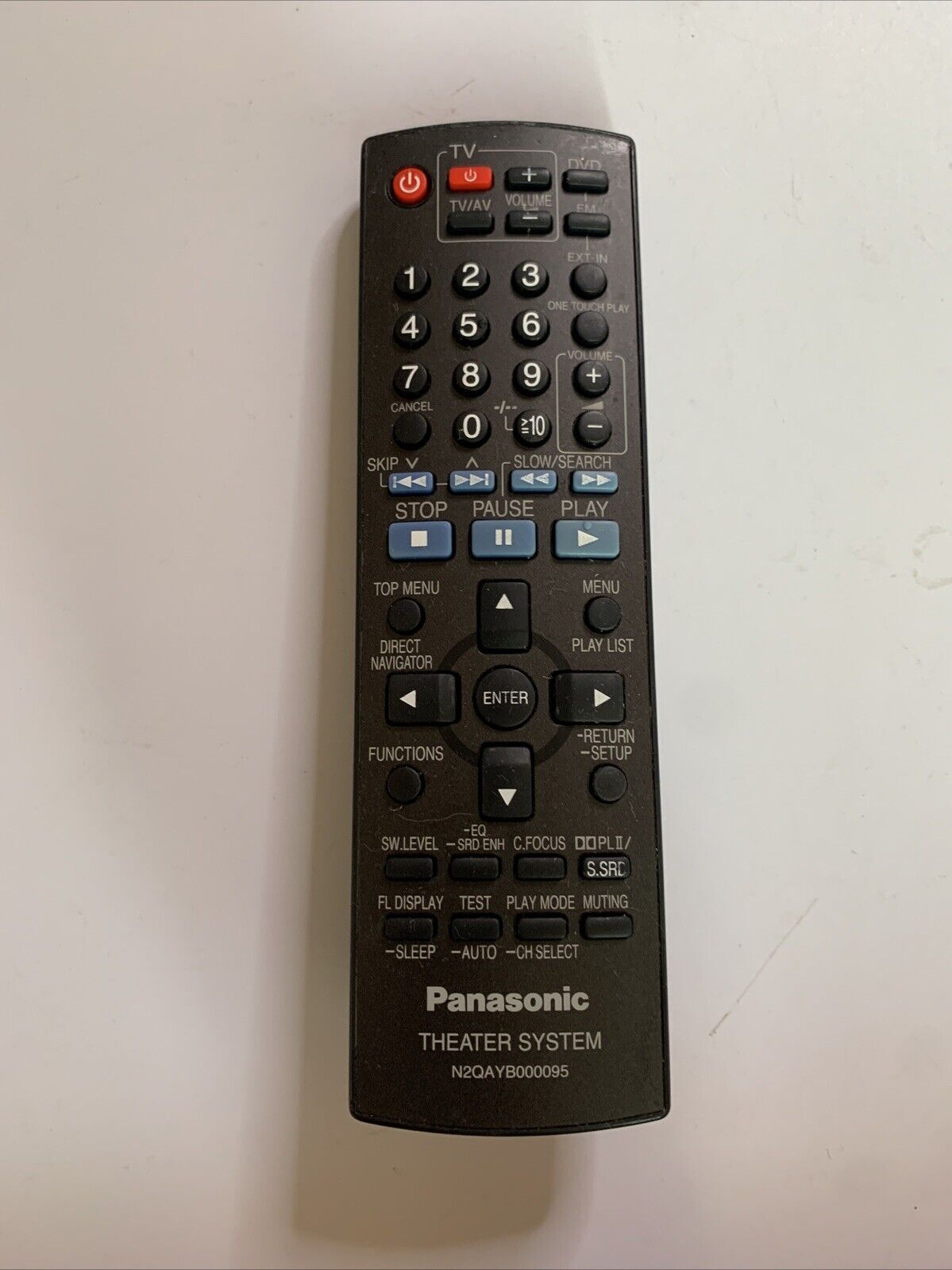 Genuine Panasonic N2QAYB000095 Remote Control DVD Theatre System ...