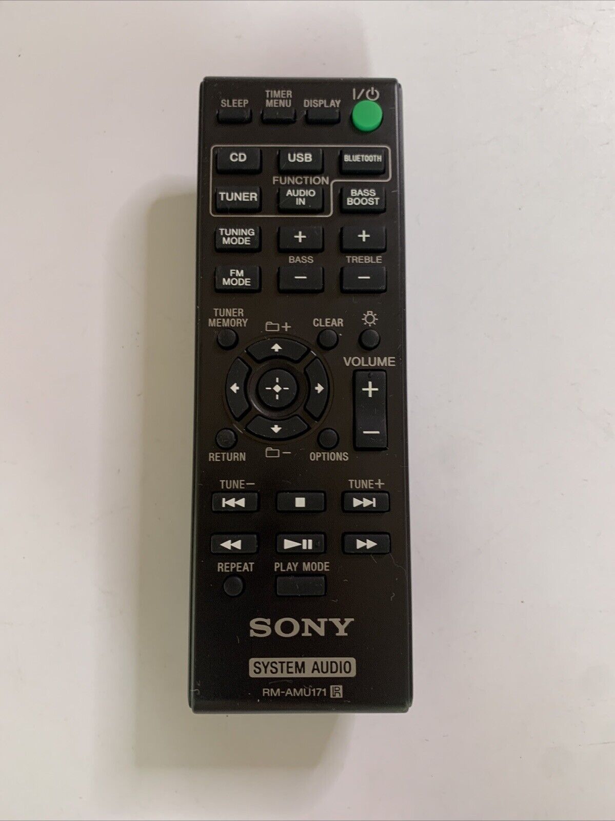 Genuine Sony RM-AMU171 Remote Control for HCDSBT100 HCD-SBT100 CD Ster ...