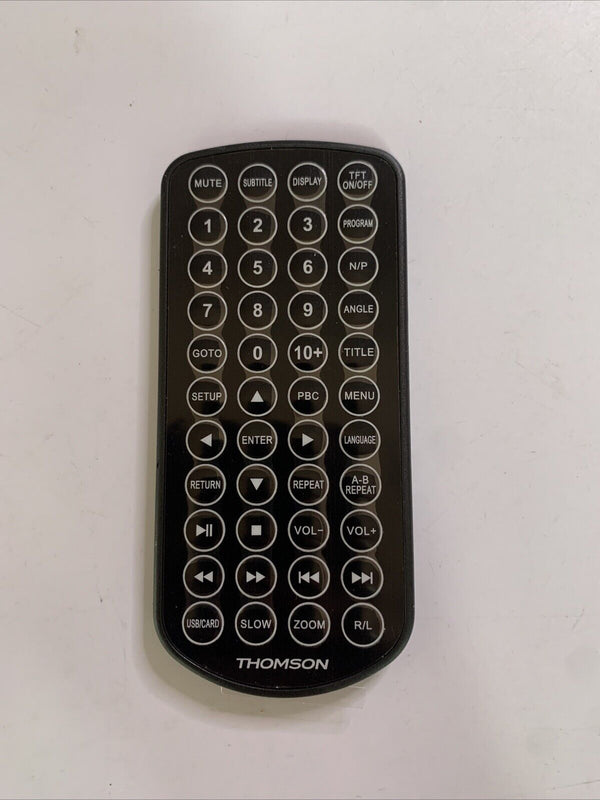 Genuine Thomson Remote Control For PDVD1001 Portable DVD Player – Retro ...