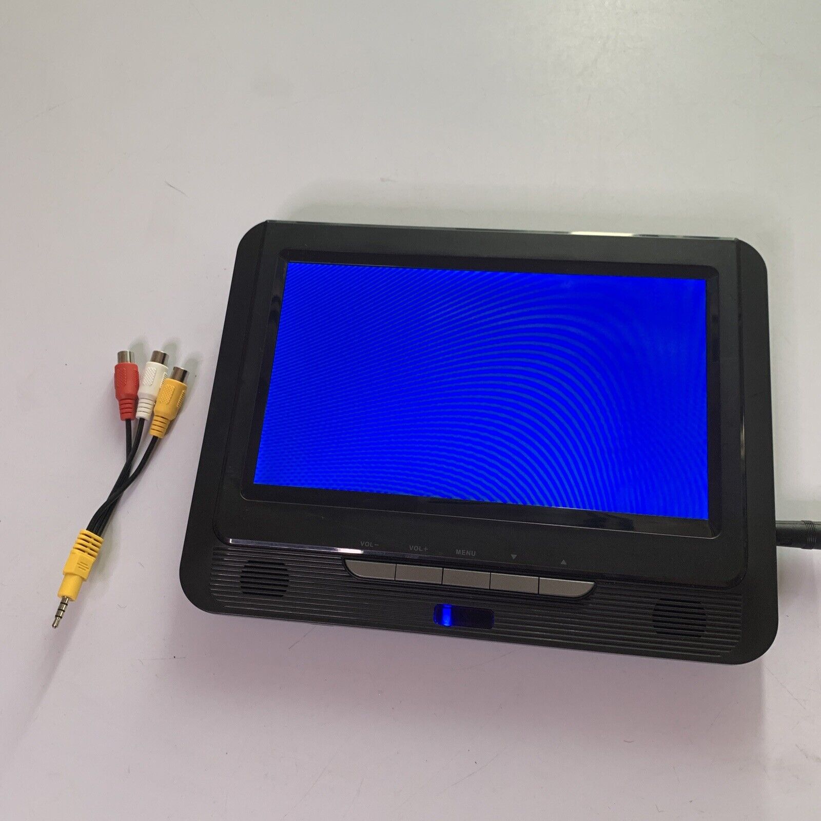 Target 9" LCD Monitor AV RCA Composite Input Screen with Speakers ...