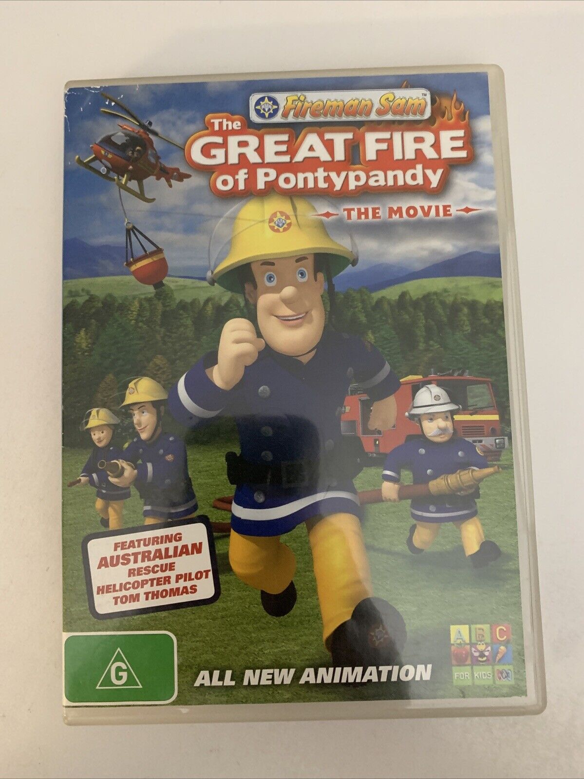 Fireman Sam : The Great Fire of Pontypandy The Movie (DVD, 2009) Regio ...