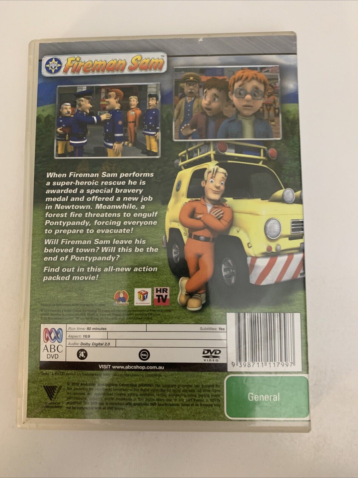 Fireman Sam : The Great Fire of Pontypandy The Movie (DVD, 2009) Regio ...