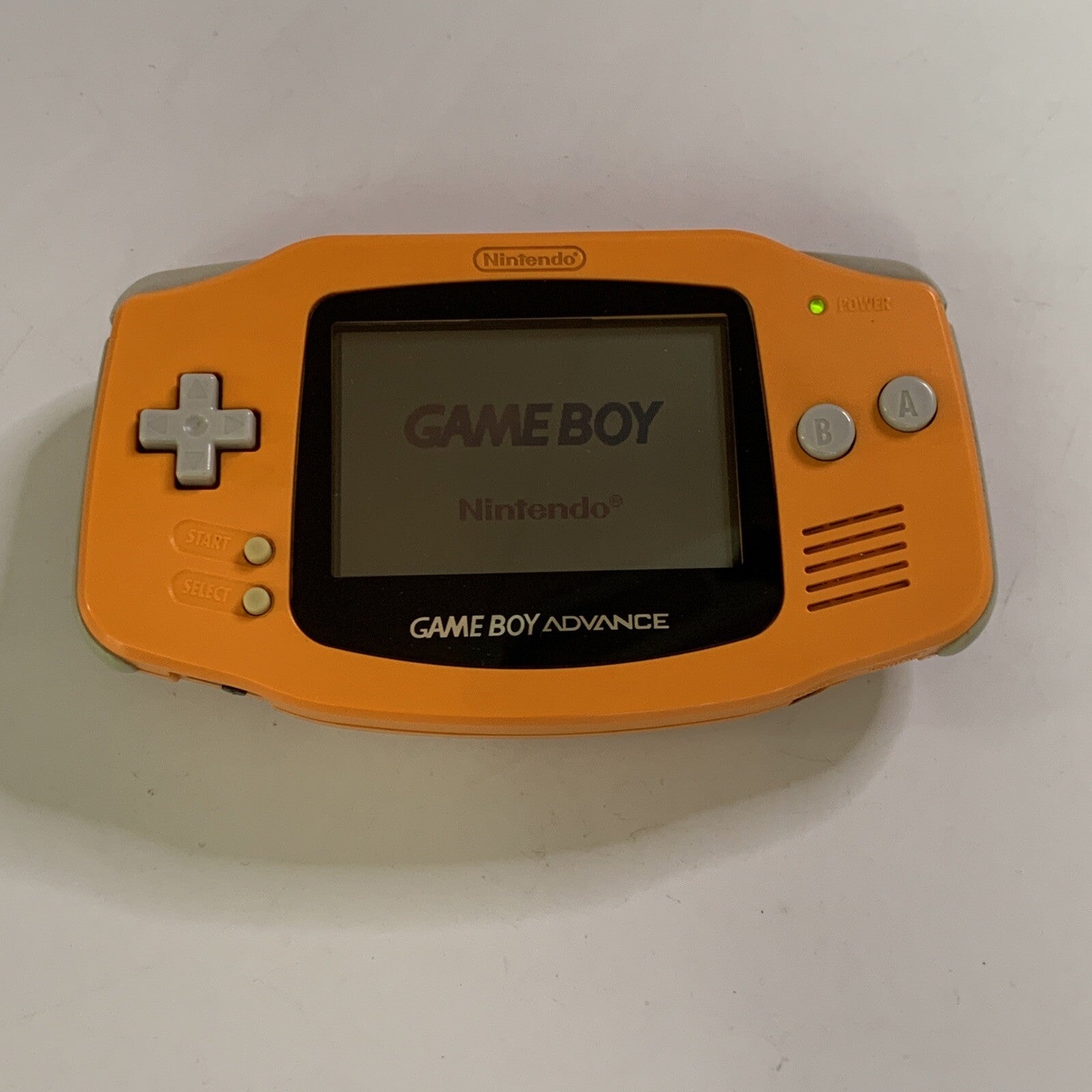 Nintendo Gameboy Advance GBA Original Console Orange Portable AGB-001 ...