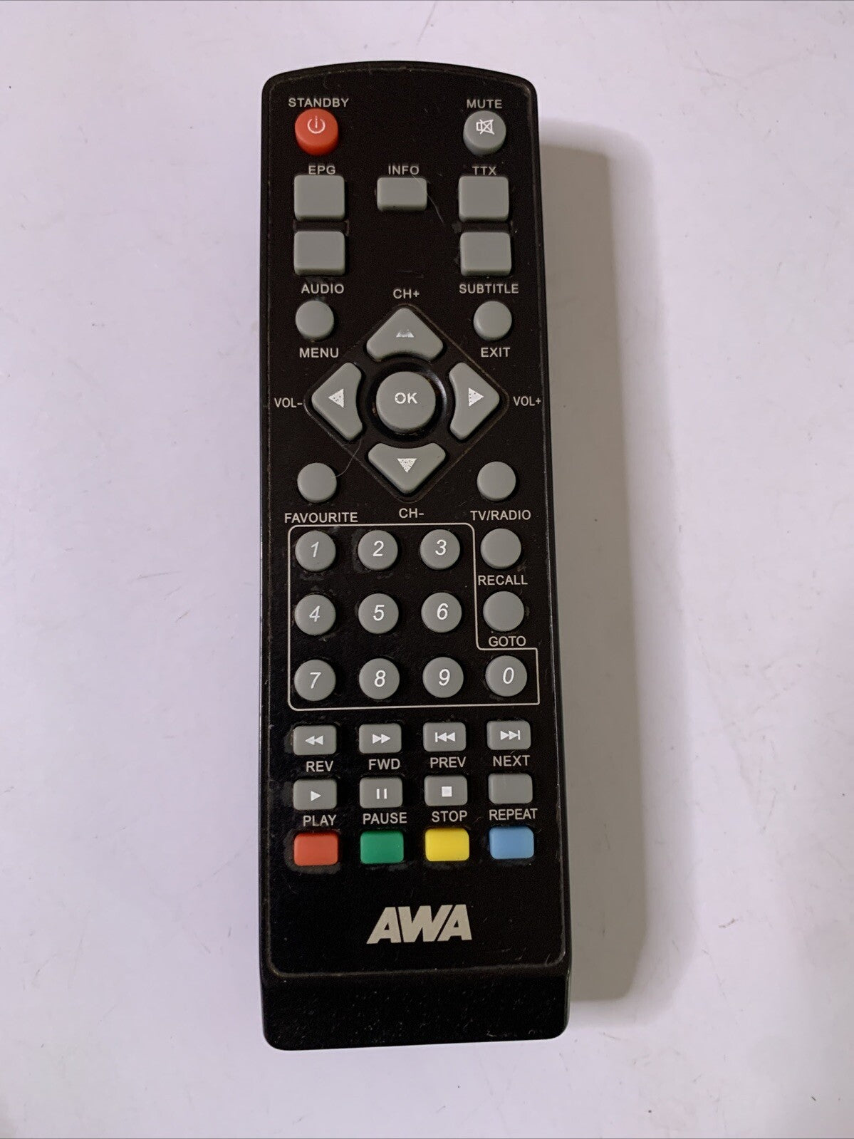 Genuine AWA Remote Control Set Top Box KT6222-06F – Retro Unit
