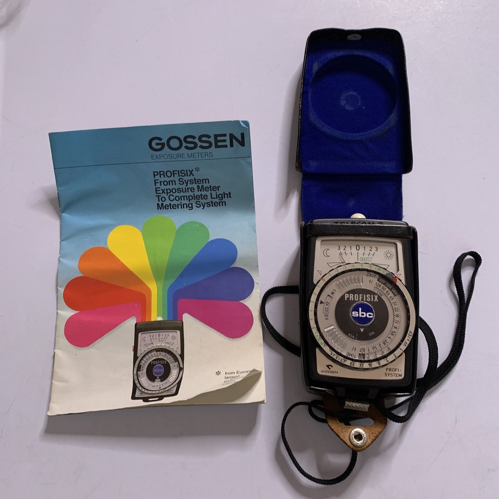 Gossen Exposure Profisix Light Meter Vintage – Retro Unit