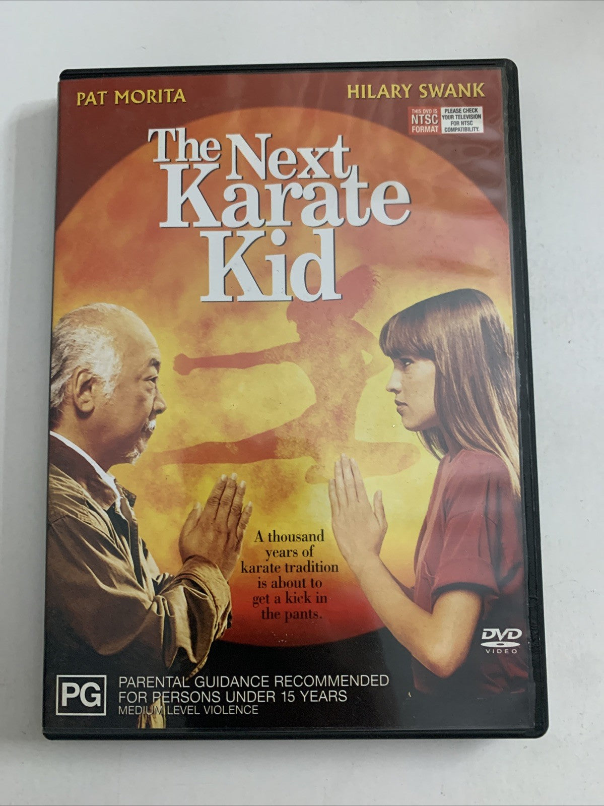 The Next Karate Kid (DVD, 1994) Pat Morita, Hilary Swank Region 4 ...