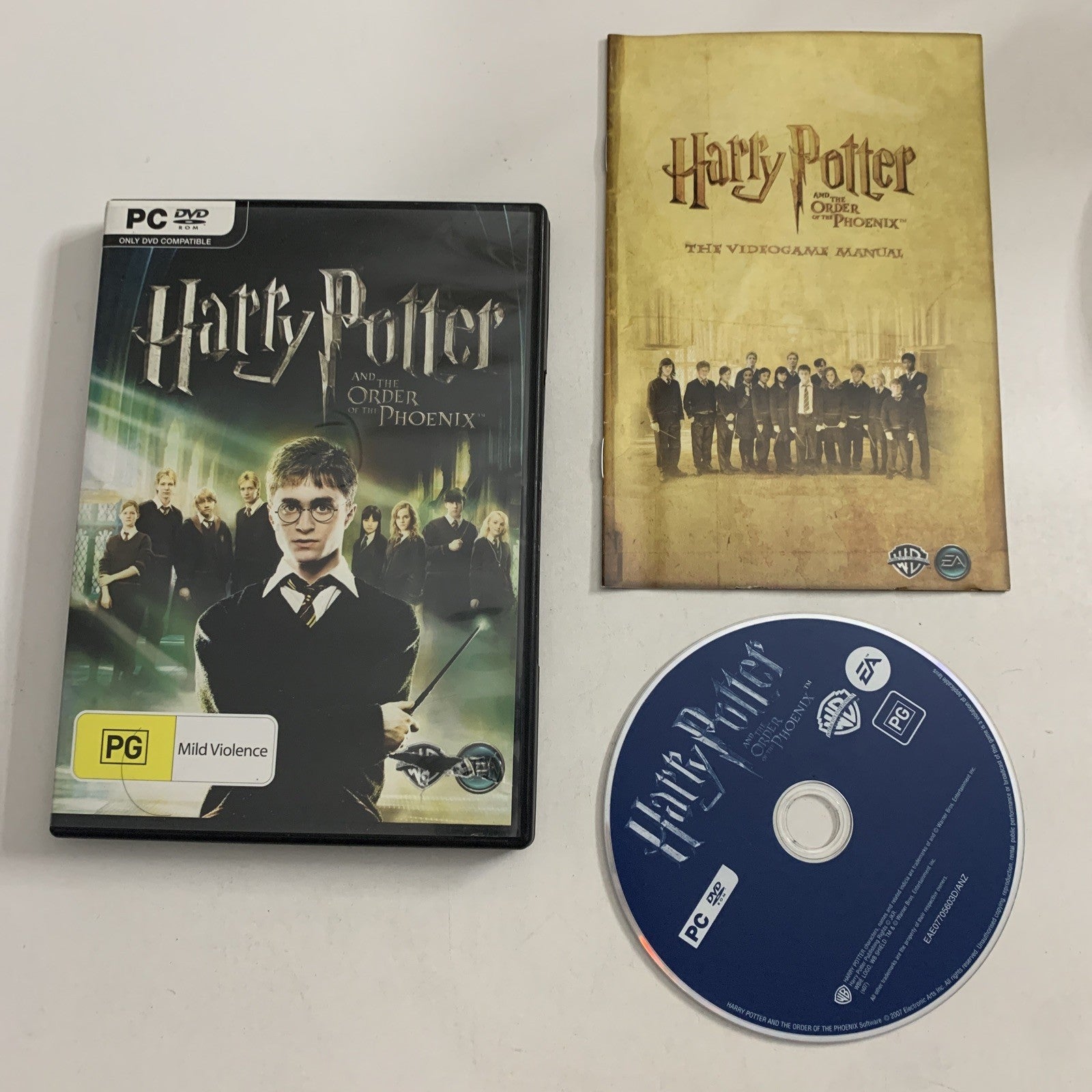 Harry Potter And The Order Of The Phoenix PC DVD-ROM Windows Game ...