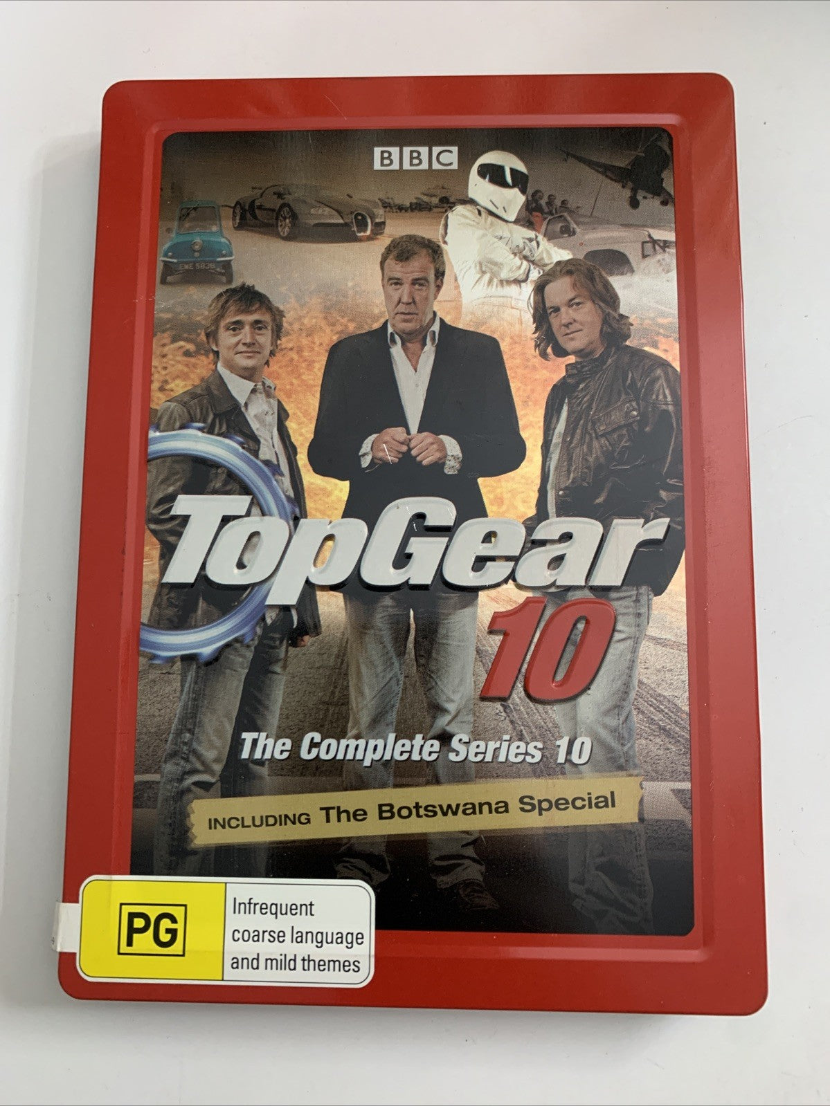 Top Gear : The Complete Season 10 (Limited Edition Steelbook, DVD, 200 ...