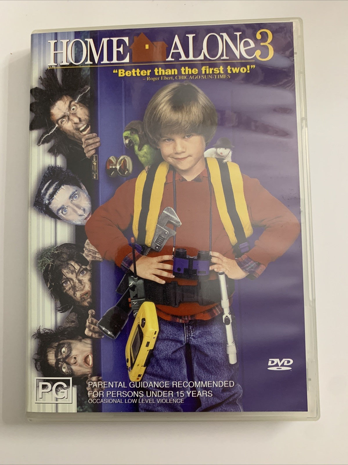 Home Alone 3 (DVD, 1997) Alex D. Linz, Haviland Morris Region 4 – Retro ...