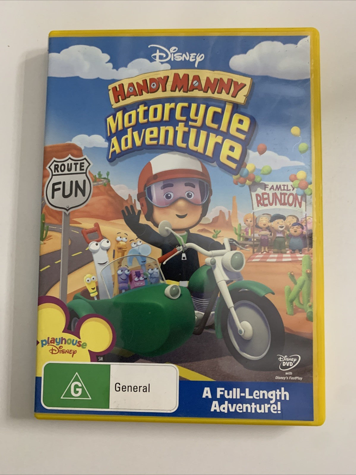 Handy Manny : Manny's Motorcycle Adventure (DVD, 2010) Disney Animatio ...
