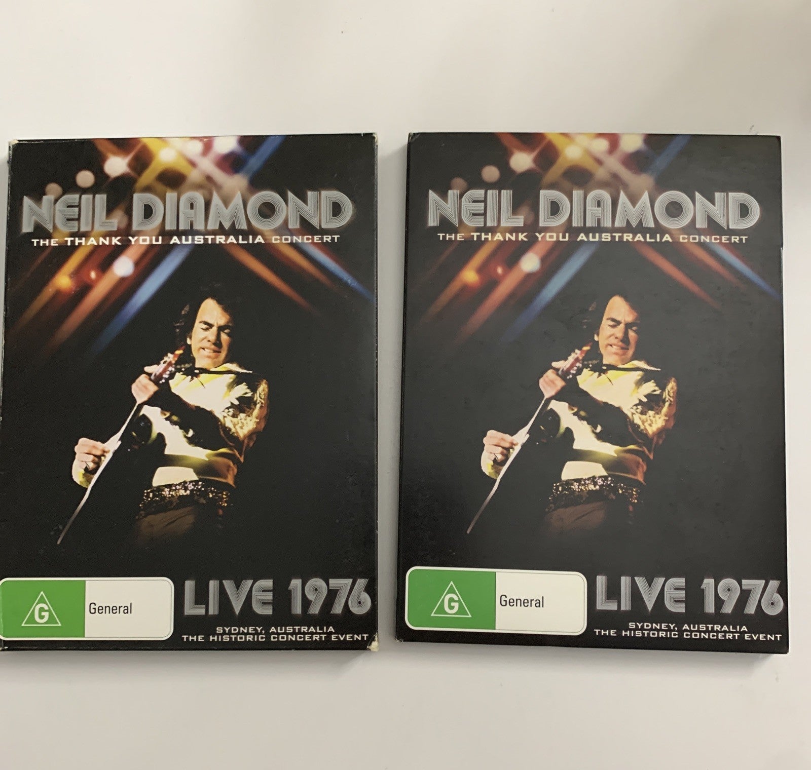 Neil Diamond : The Thank You Australia Concert Live 1976 Sydney (DVD ...
