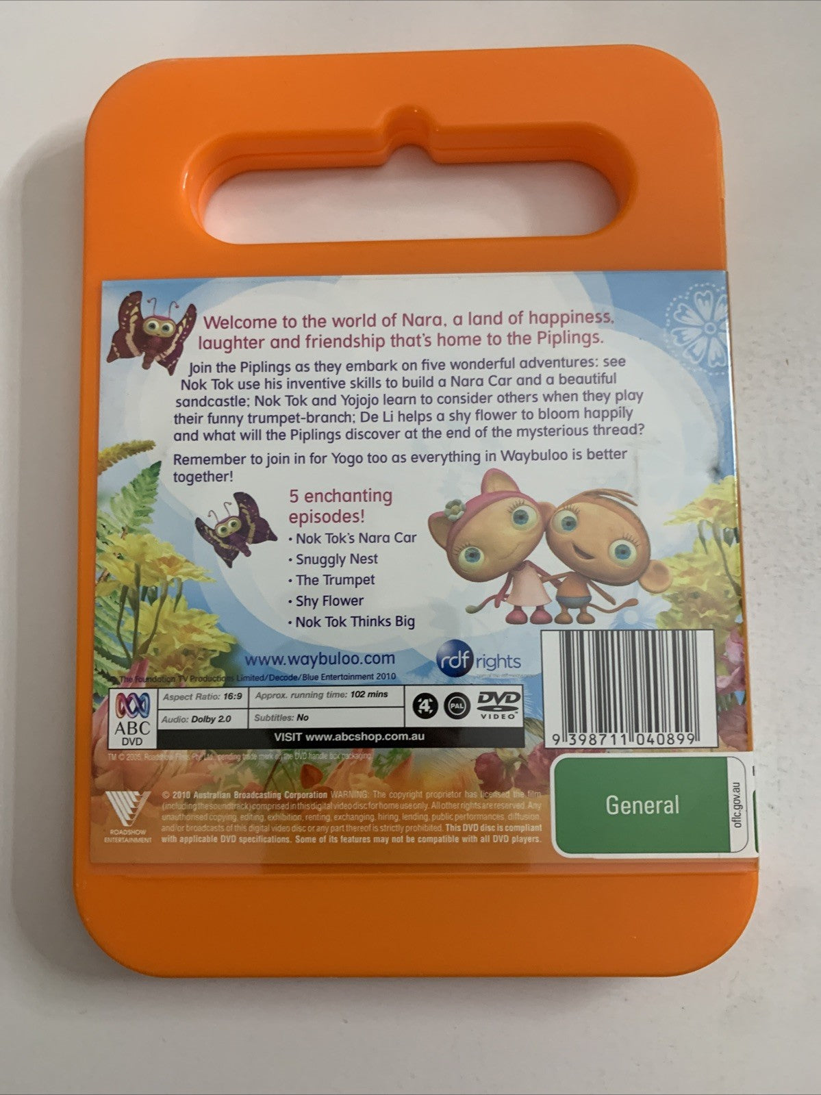 Waybuloo: Adventures In Nara (DVD, 2009) ABC Kids Region 4 – Retro Unit