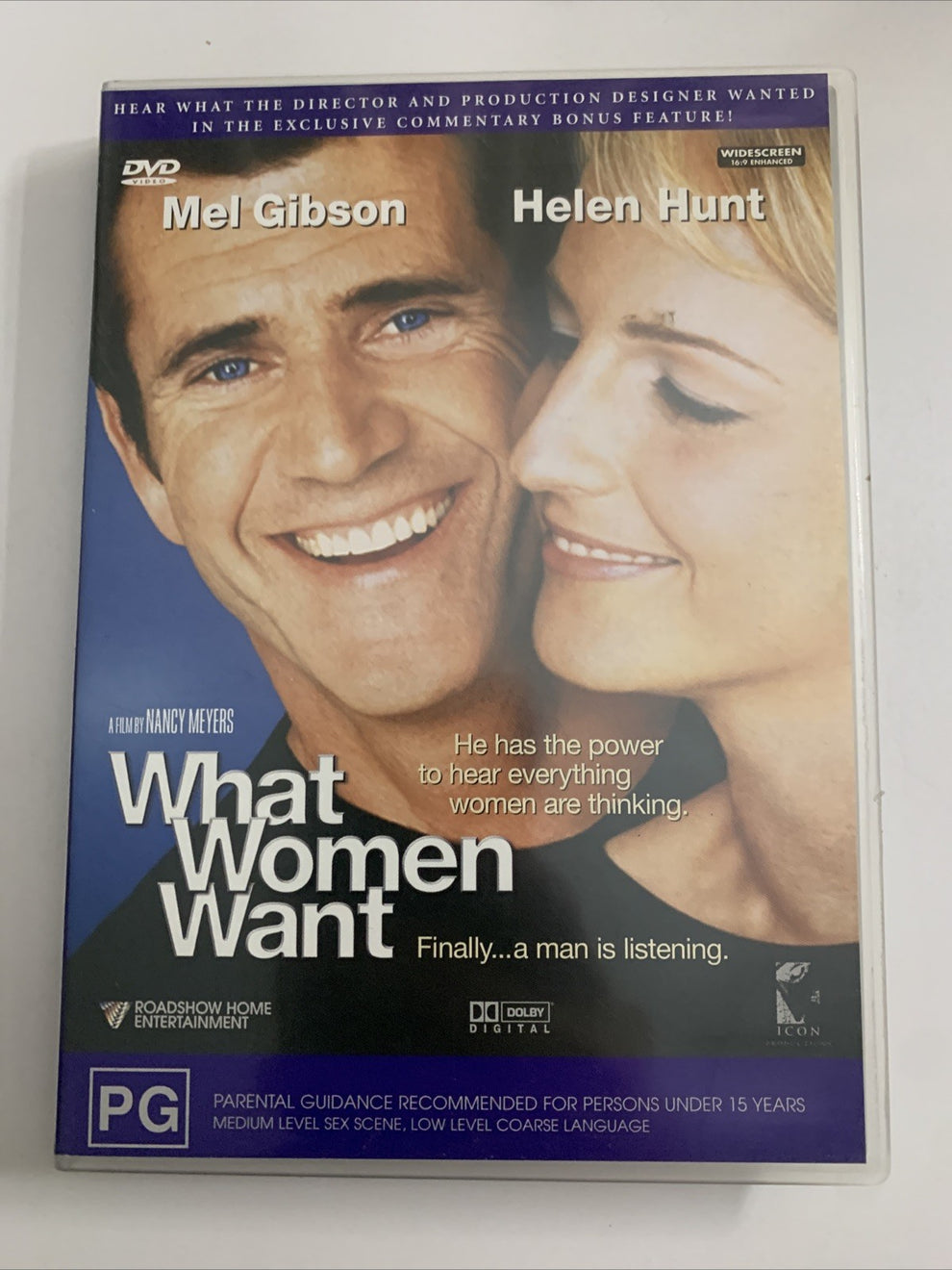 What Women Want (DVD, 2000) Mel Gibson, Helen Hunt Region 4 – Retro Unit