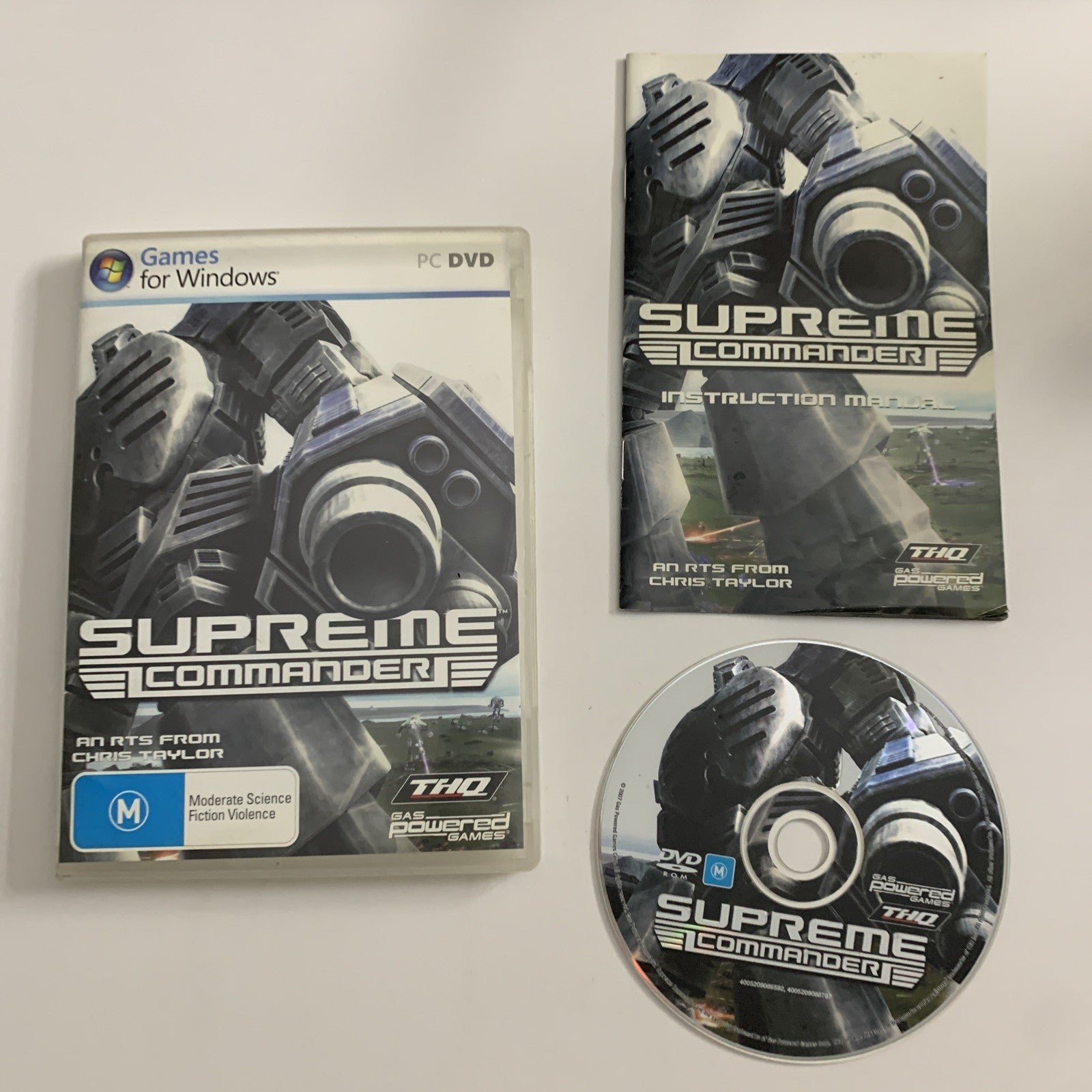 Supreme Commander PC DVD Windows Strategy Game – Retro Unit