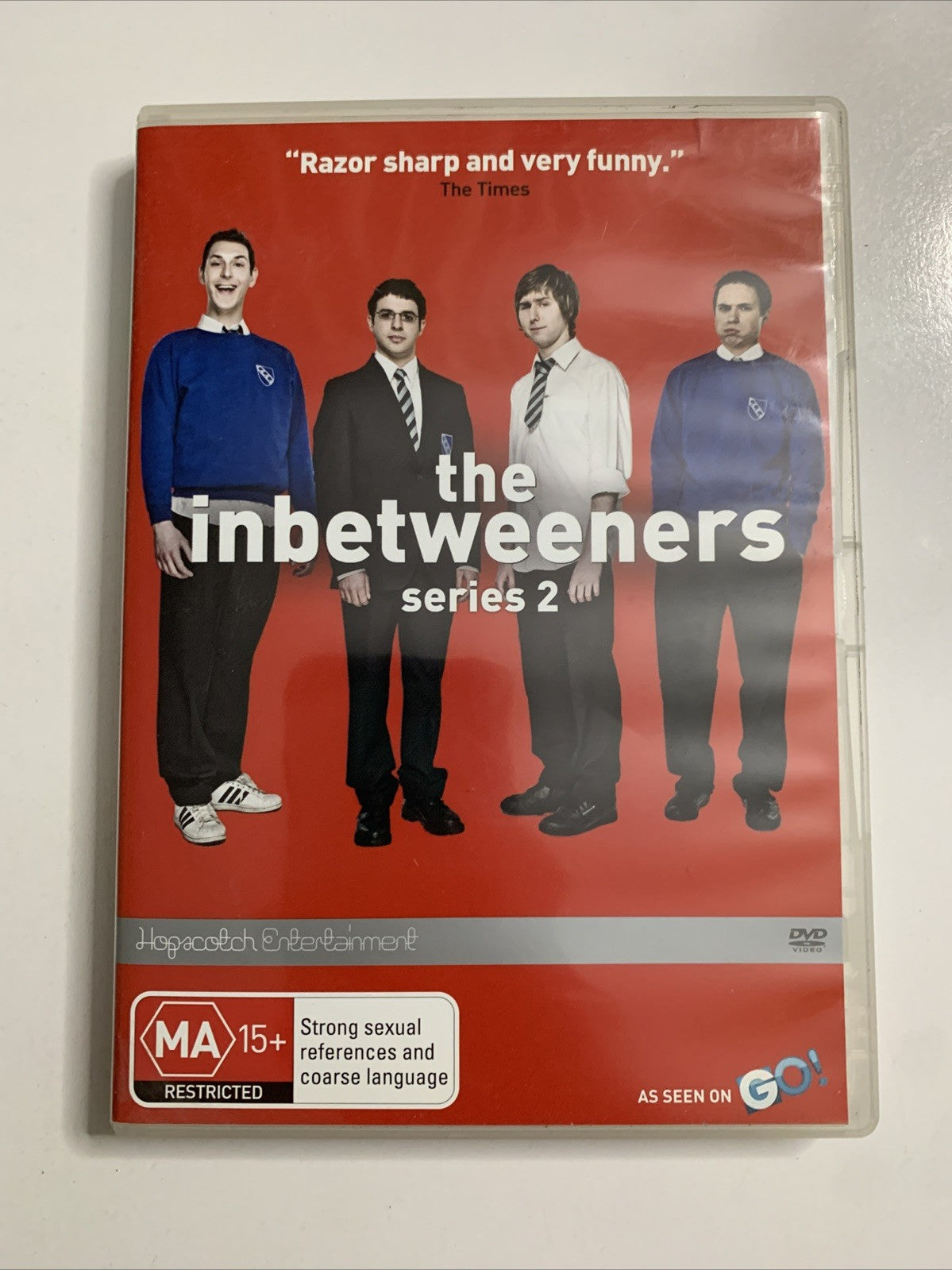 The Inbetweeners : Series 2 (DVD, 2009) Comedy Region 4 – Retro Unit