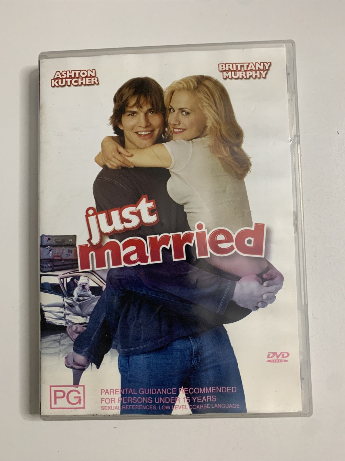 Just Married (DVD, 2002) Ashton Kutcher, Brittany Murphy Region 4 ...