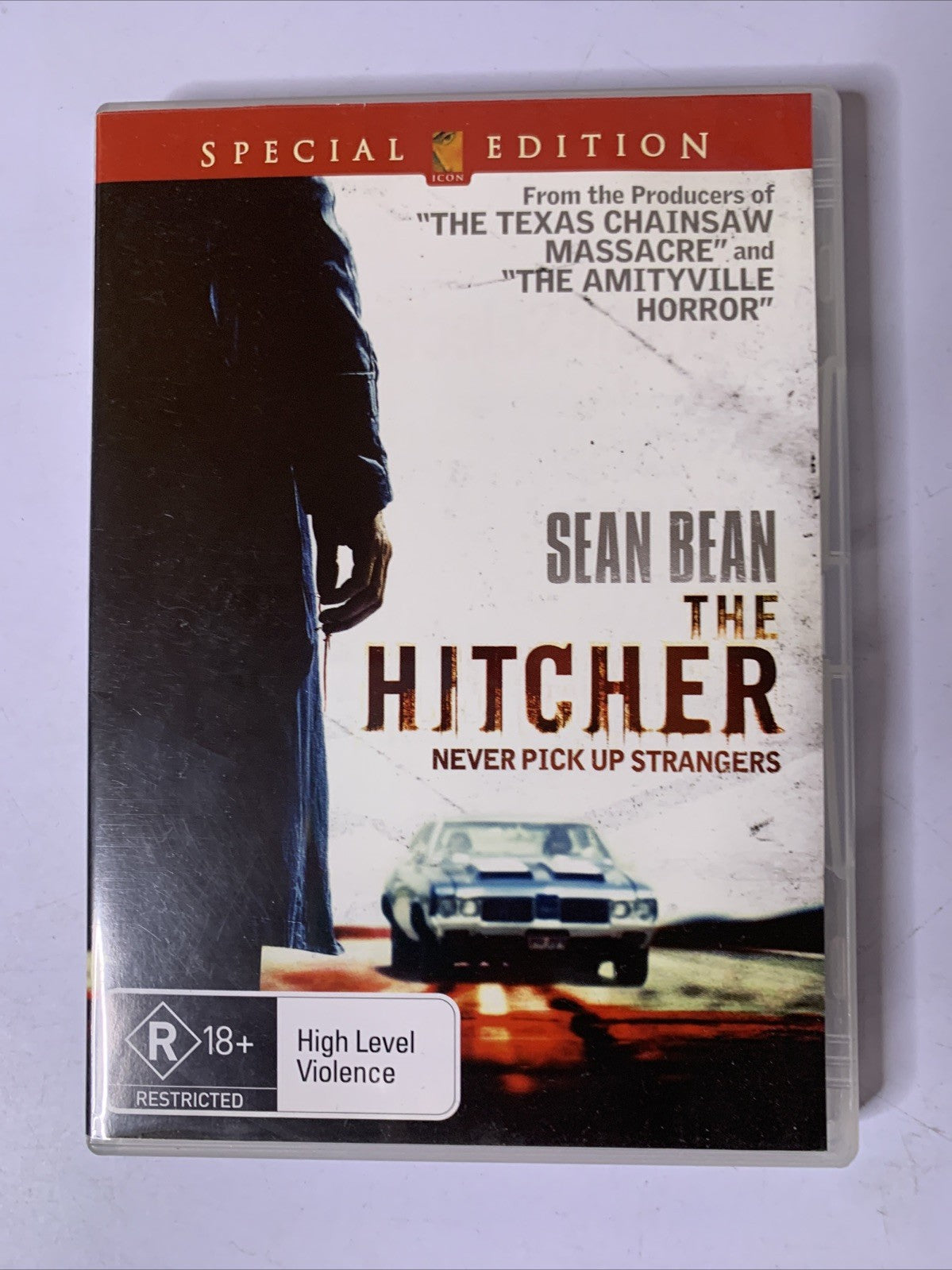 The Hitcher (DVD, 2007) Sophia Bush, Sean Bean Horror Film Region 4 ...