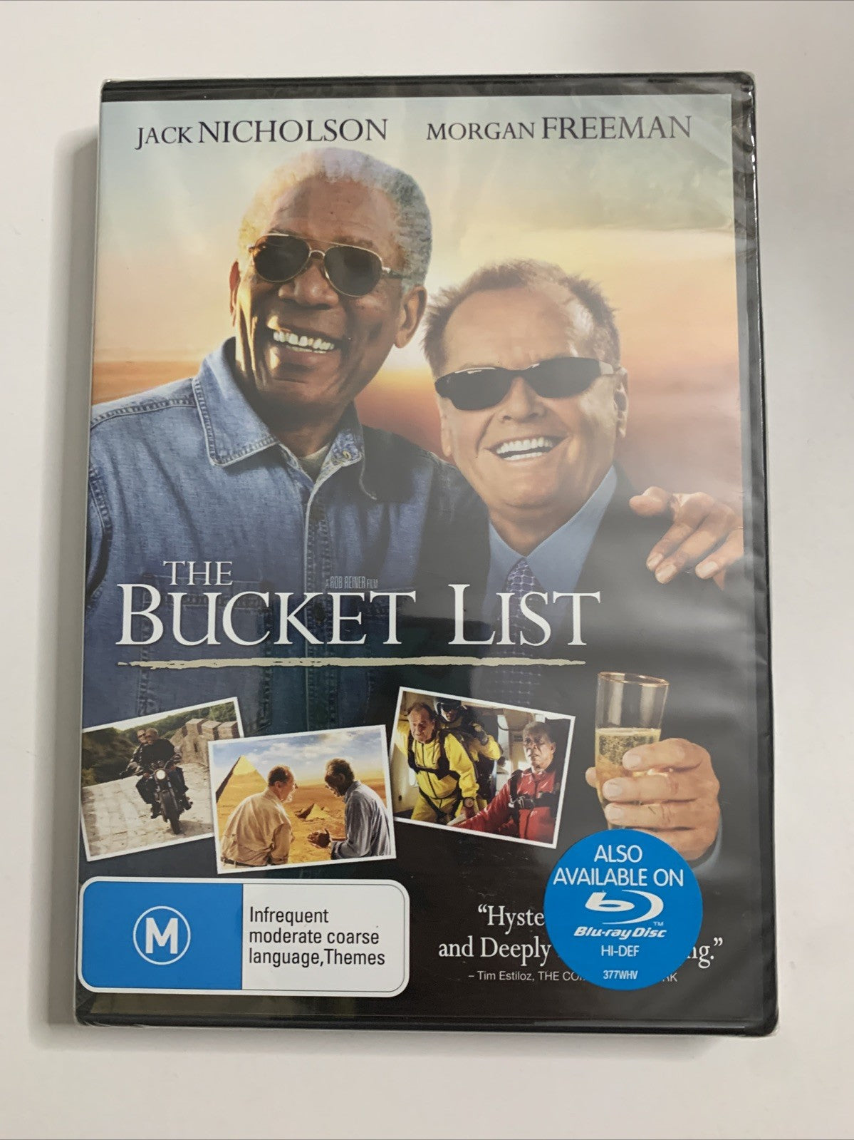 The Bucket List (DVD, 2007) Morgan Freeman, Jack Nicholson Region 4 NE ...