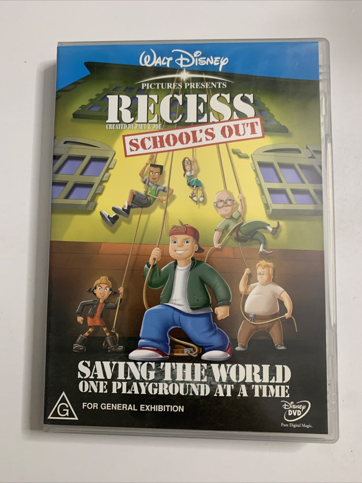 Recess : School's Out (DVD, 2000) Disney Animation Film Region 4 ...