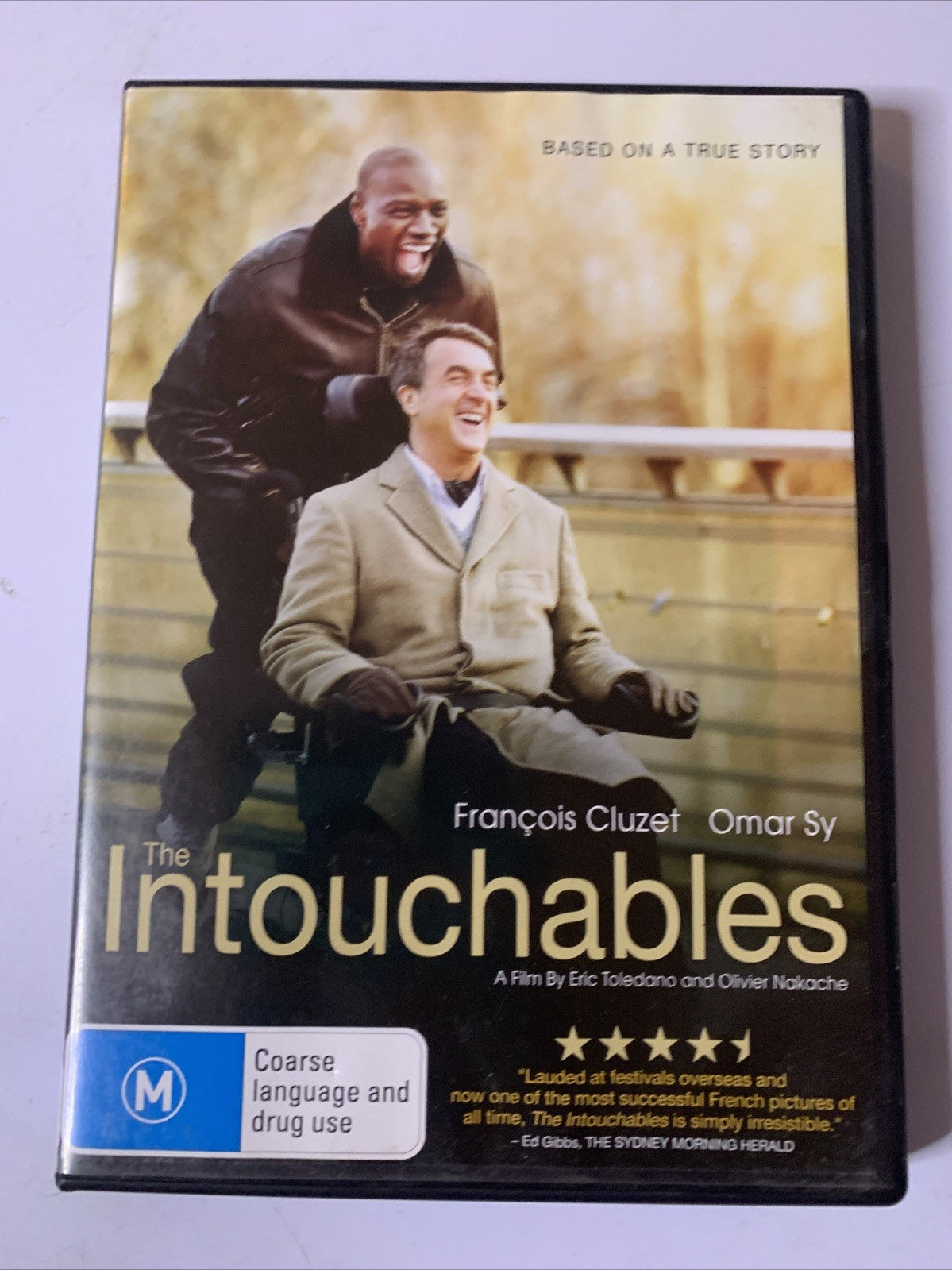 The Intouchables (DVD, 2011) French Comedy FIlm True Story Region 4 ...