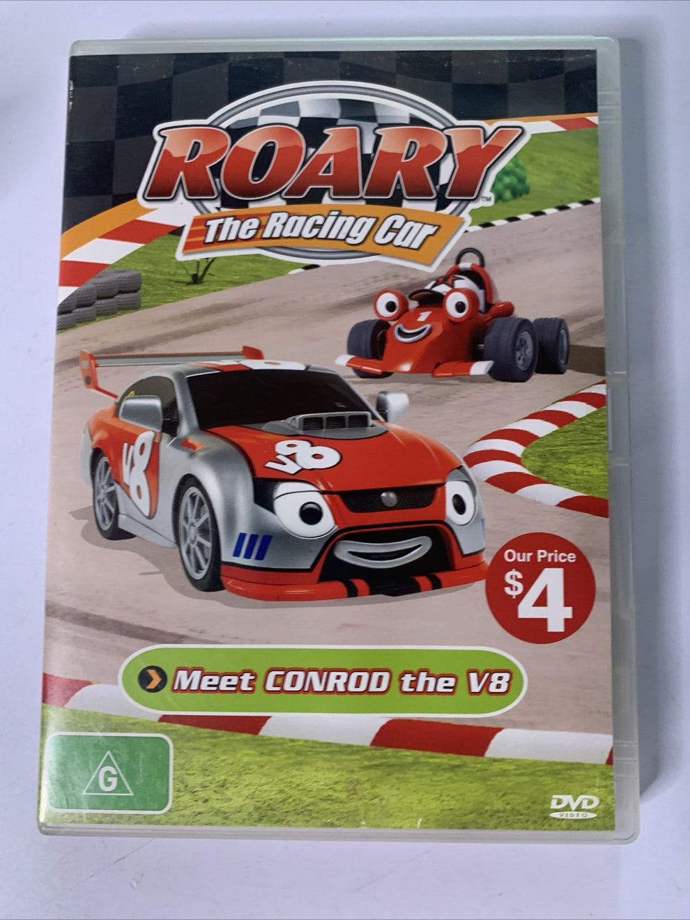 Roary The Racing Car: Meet Conrad The V8 (DVD, 2007) Region 4 – Retro Unit